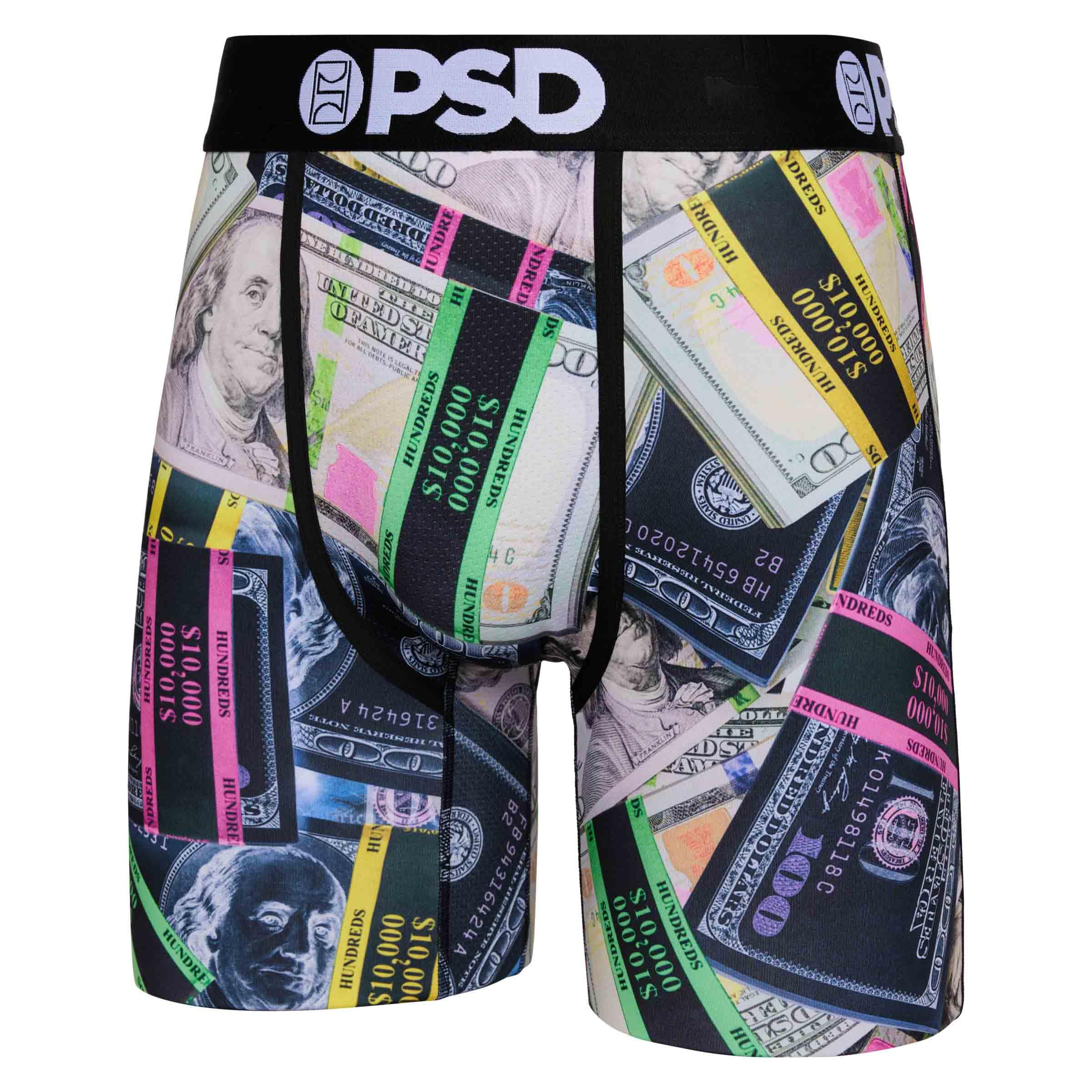 PSD Men's Neon Bands Boxer Briefs, Multi, M at Amazon Men’s Clothing store