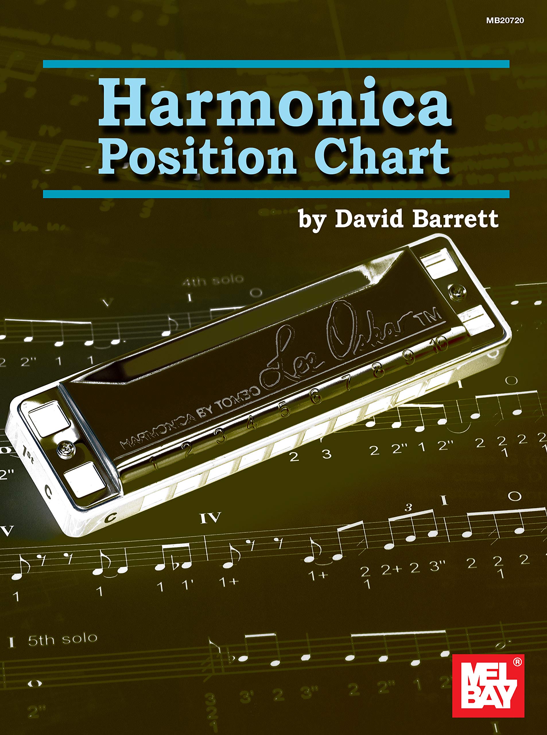 Amazon.com: Harmonica Position Chart: 9780786671946: David Barrett: Books