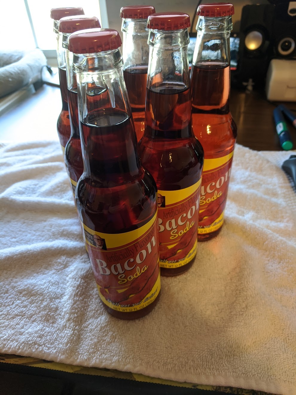 Amazon.com : Bacon Soda 6 Pack : Soda Soft Drinks : Grocery & Gourmet Food