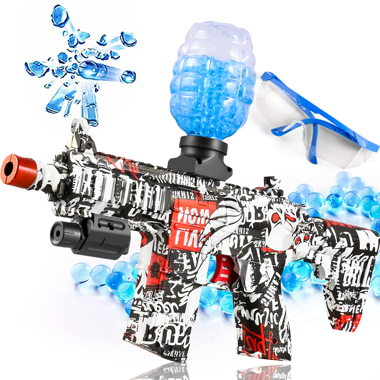 Buy Electric Splat r Gel Water Beads Bullet Full auto m416 Blasters ...