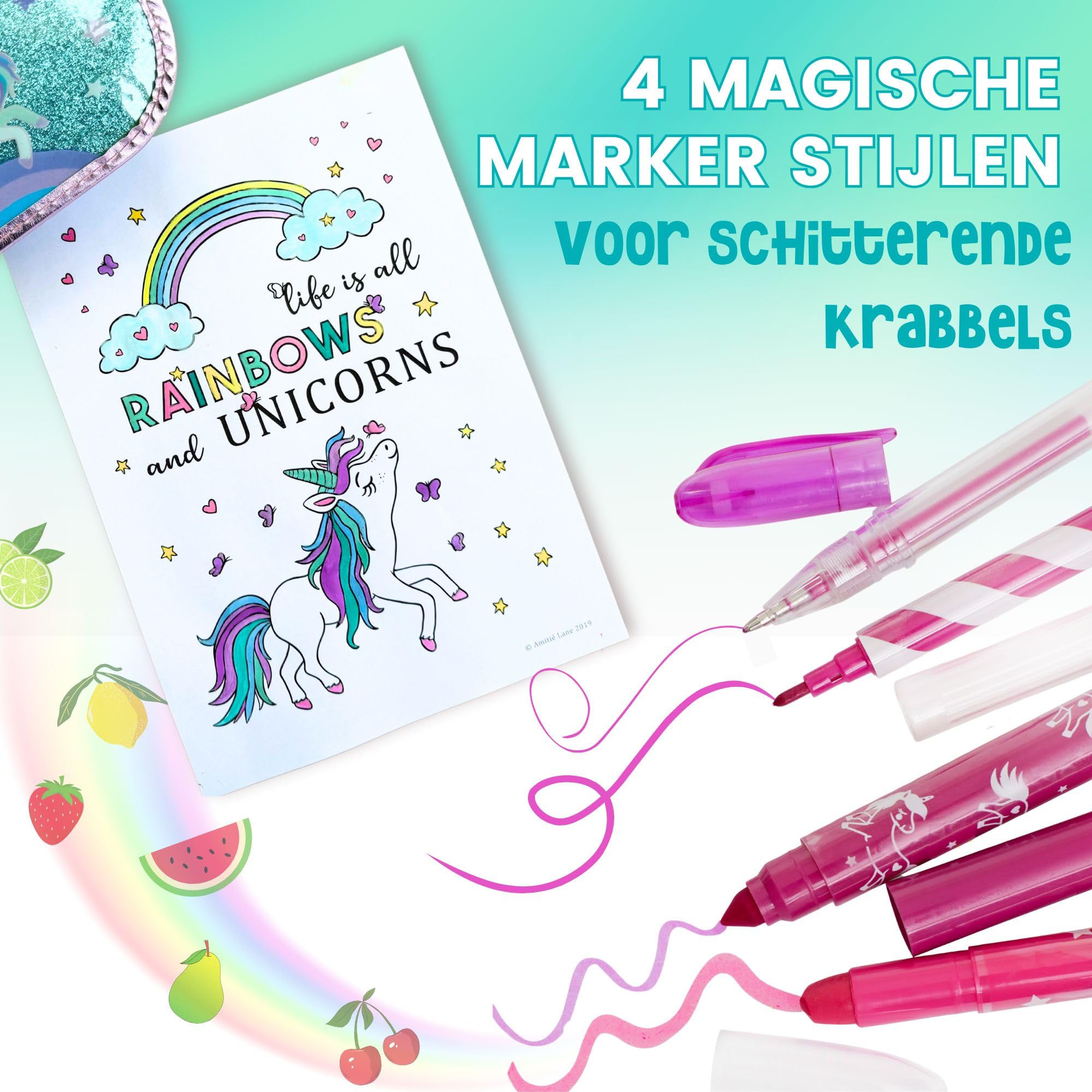 Schattige Sharpie Krabbels Krabbels, Set Van Doodle Cirkels,
