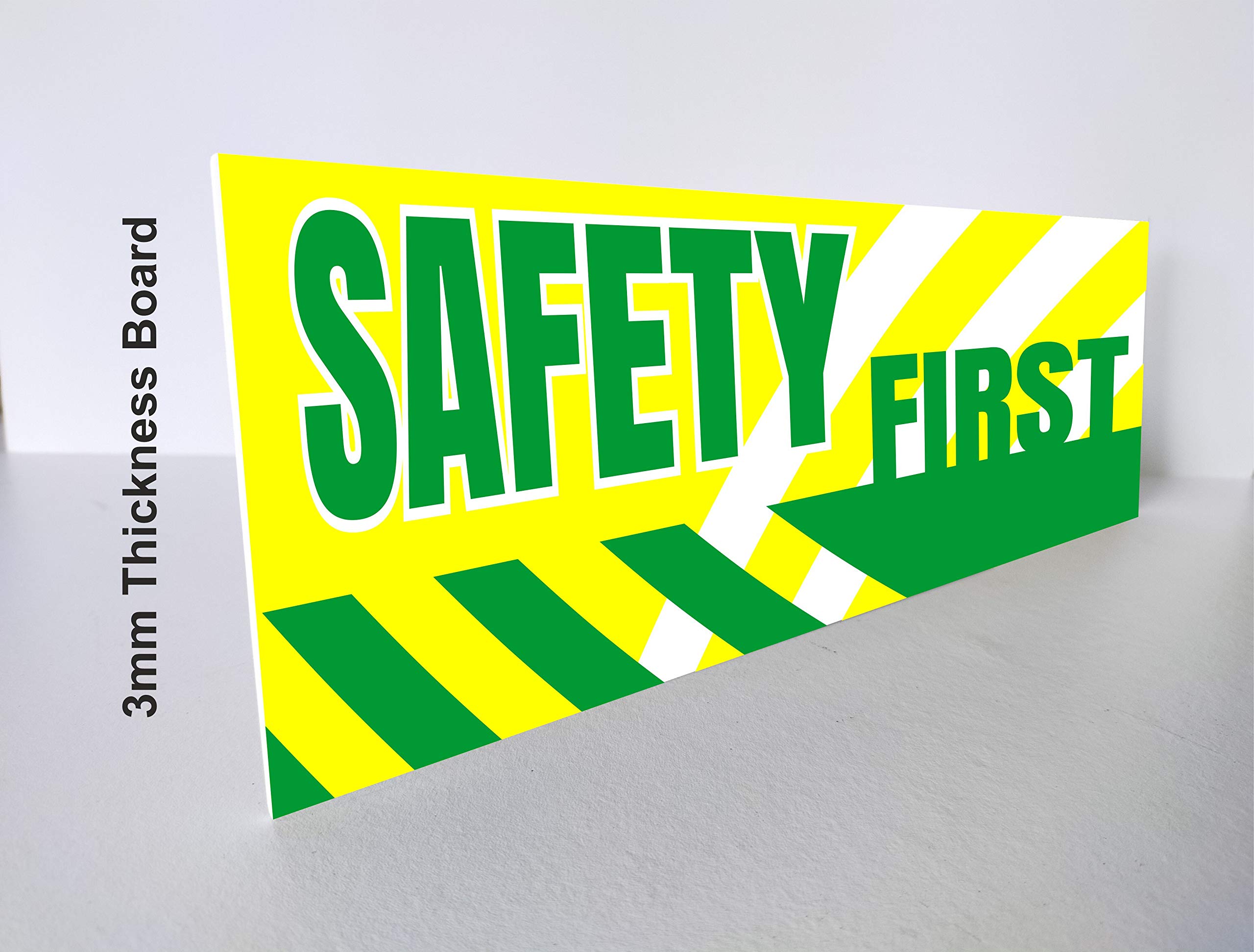 Buy SIGN EVER Safety First Sign Board Factory Office Bank Restaurant ...