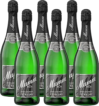 Mumm Extra Dry Jahrgangssekt Extratrocken (6 x 0.75l) : Amazon.de ...