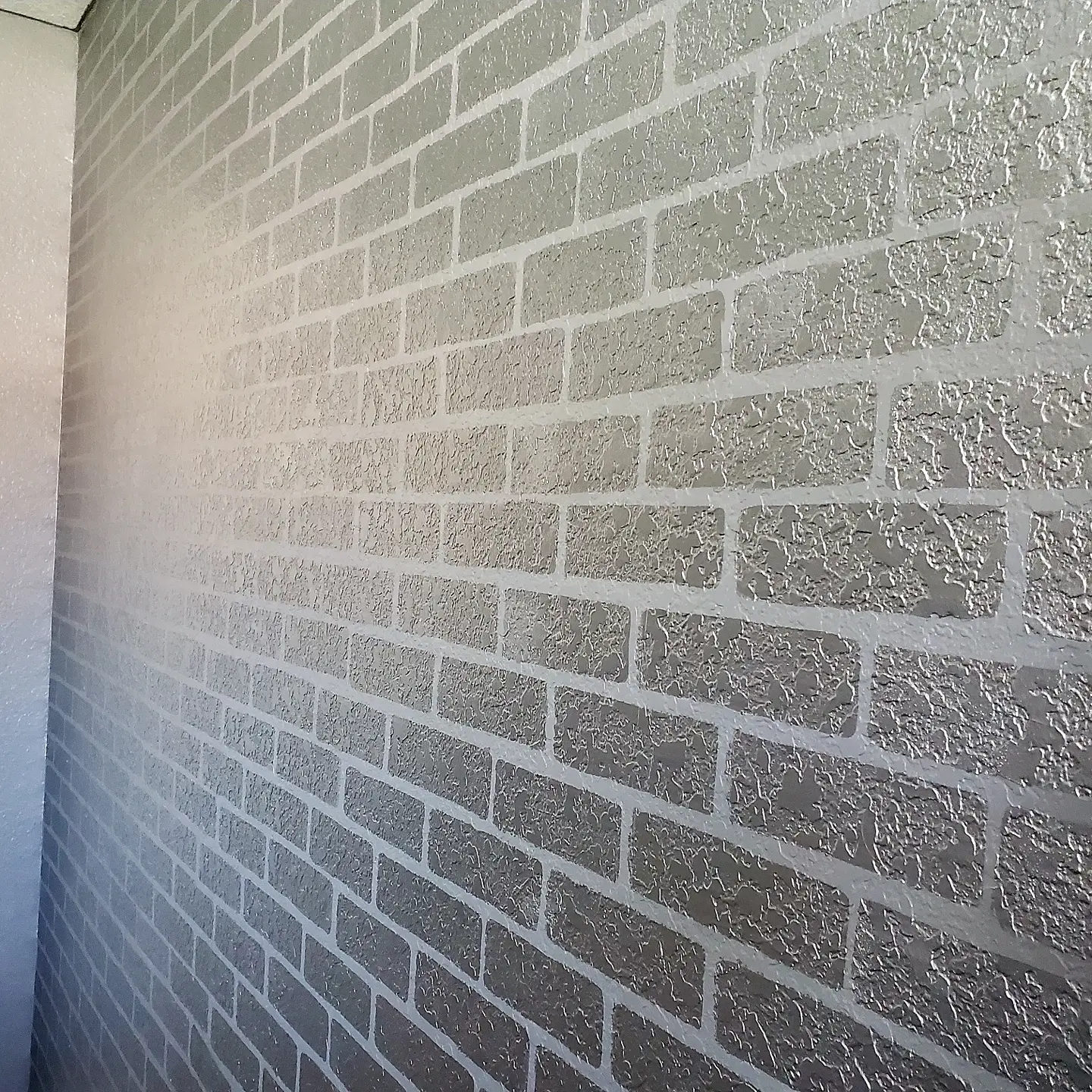 Brick Stencil Template - Reusable Pattern Wall Stencil for Painting ...