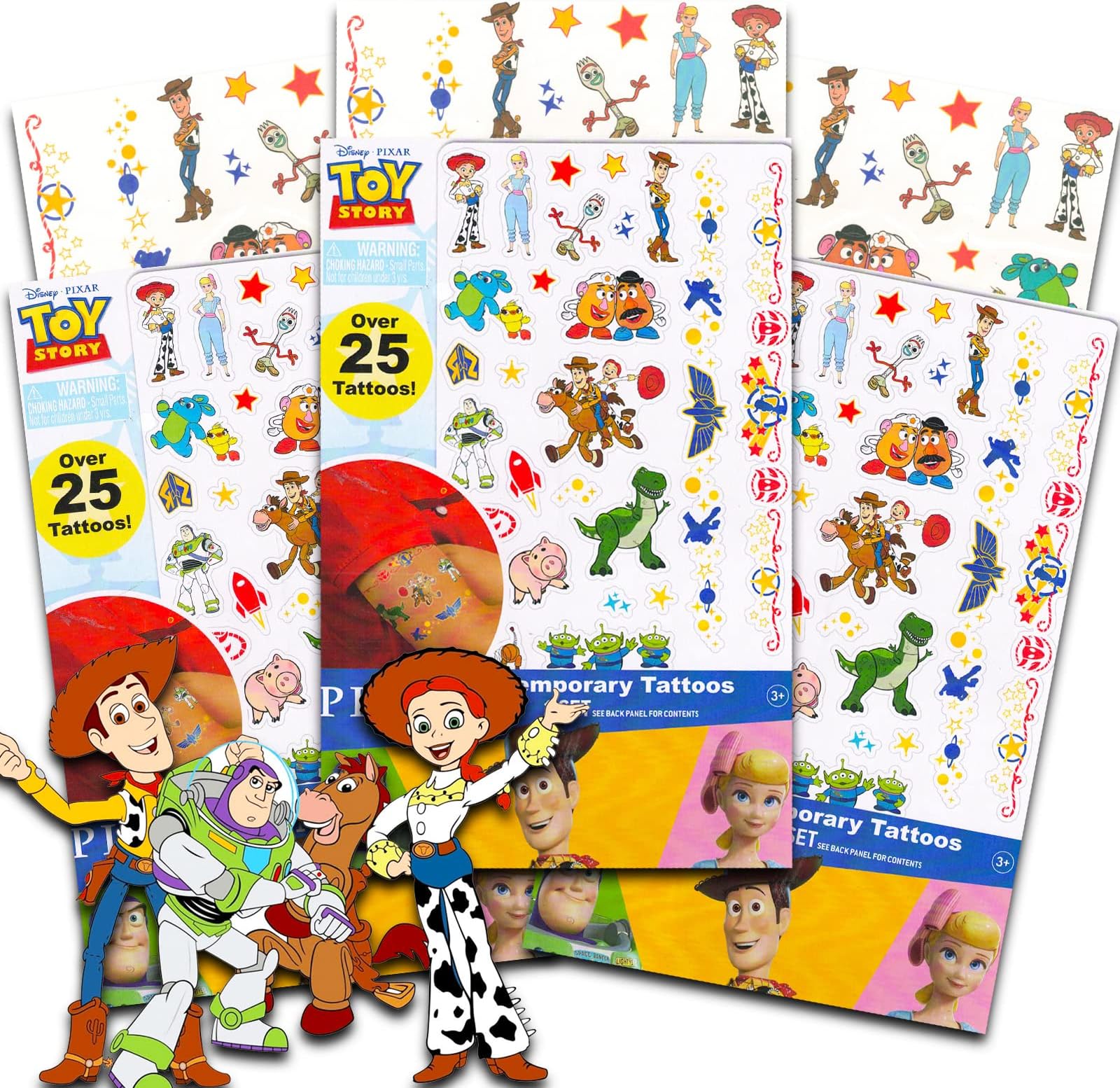 Amazon.com: Toy Story Party Favors Pack ~ Bundle Includes Over 350 Toy ...
