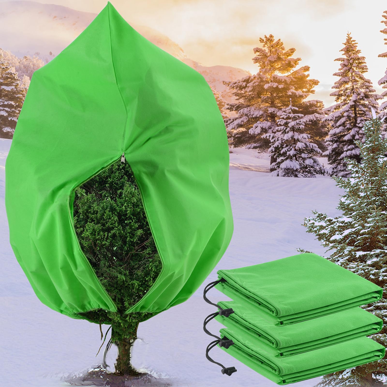 Amazon.com : CARE HOME 3 Packs Tree Covers for Winter, 31.5" X 39.4 ...