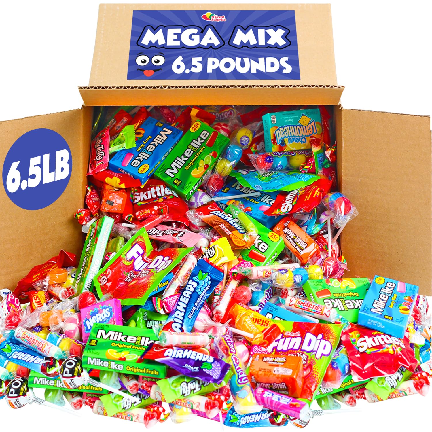 Amazon.com : Candy Variety Pack Bulk - 6.5 Pounds - Individually ...