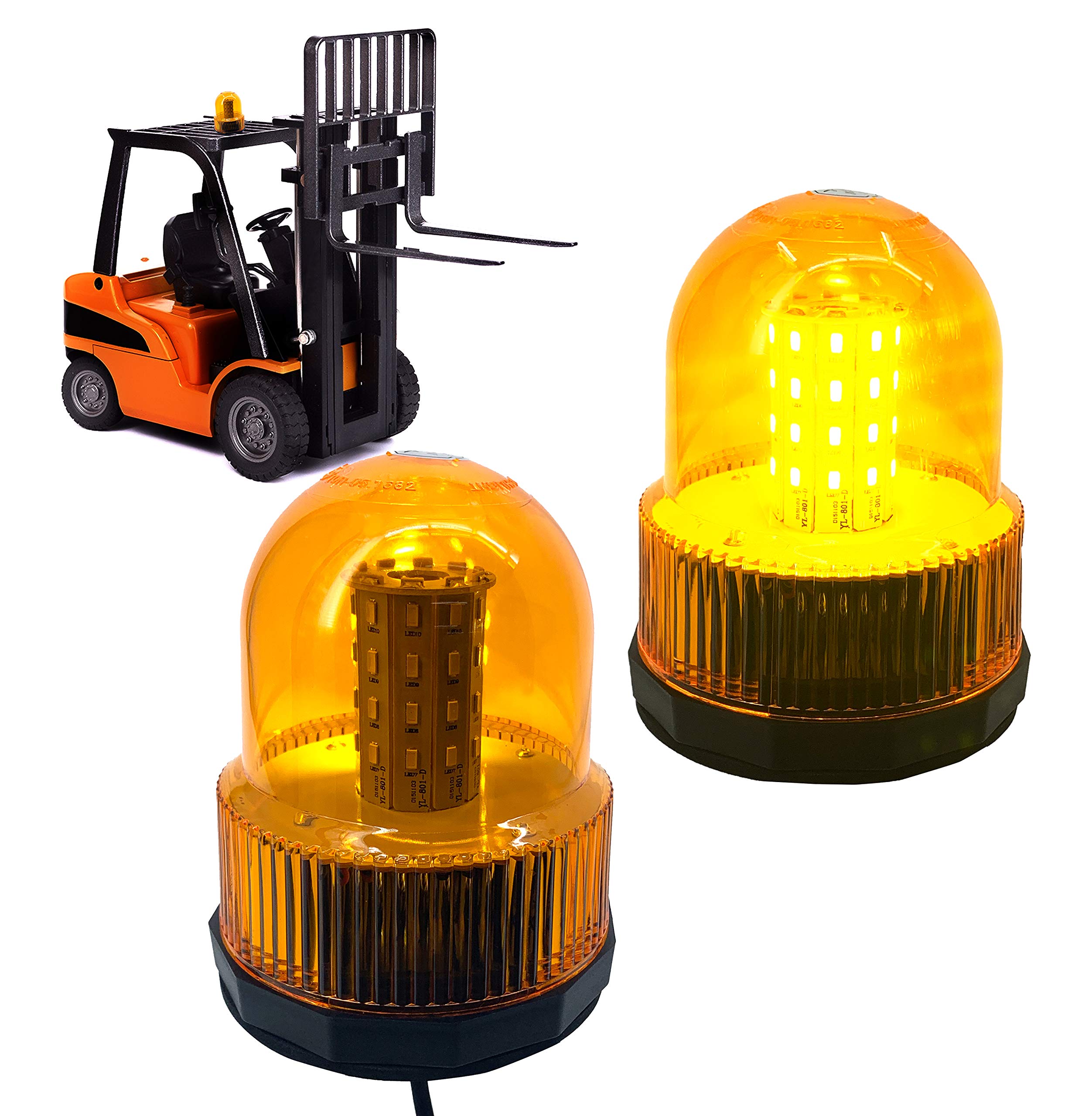 Buy TORQUE 40 LED Amber Emergency Warning Flashing Safety Strobe Beacon ...