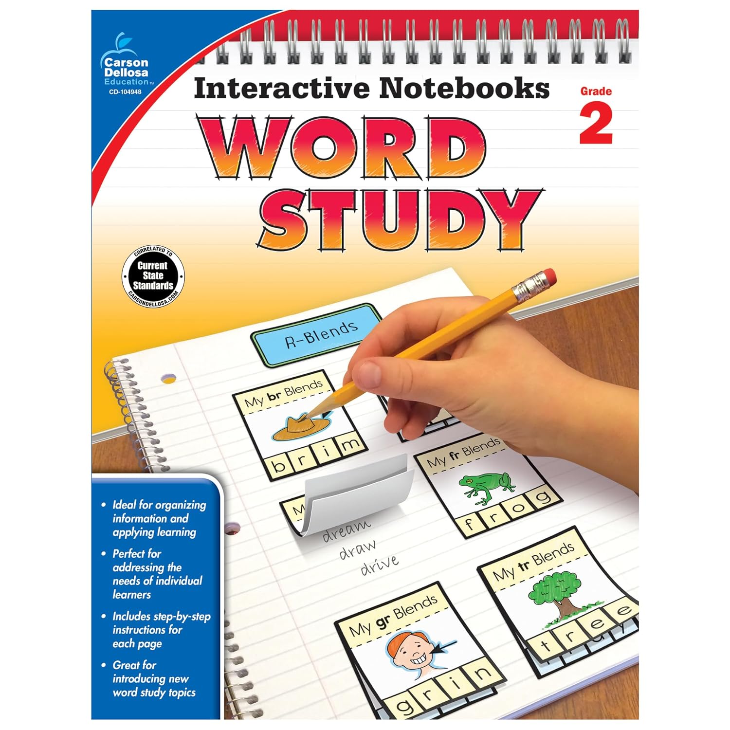 Amazon.com: Interactive Notebooks Word Study, Grade 2: 9781483838106 ...