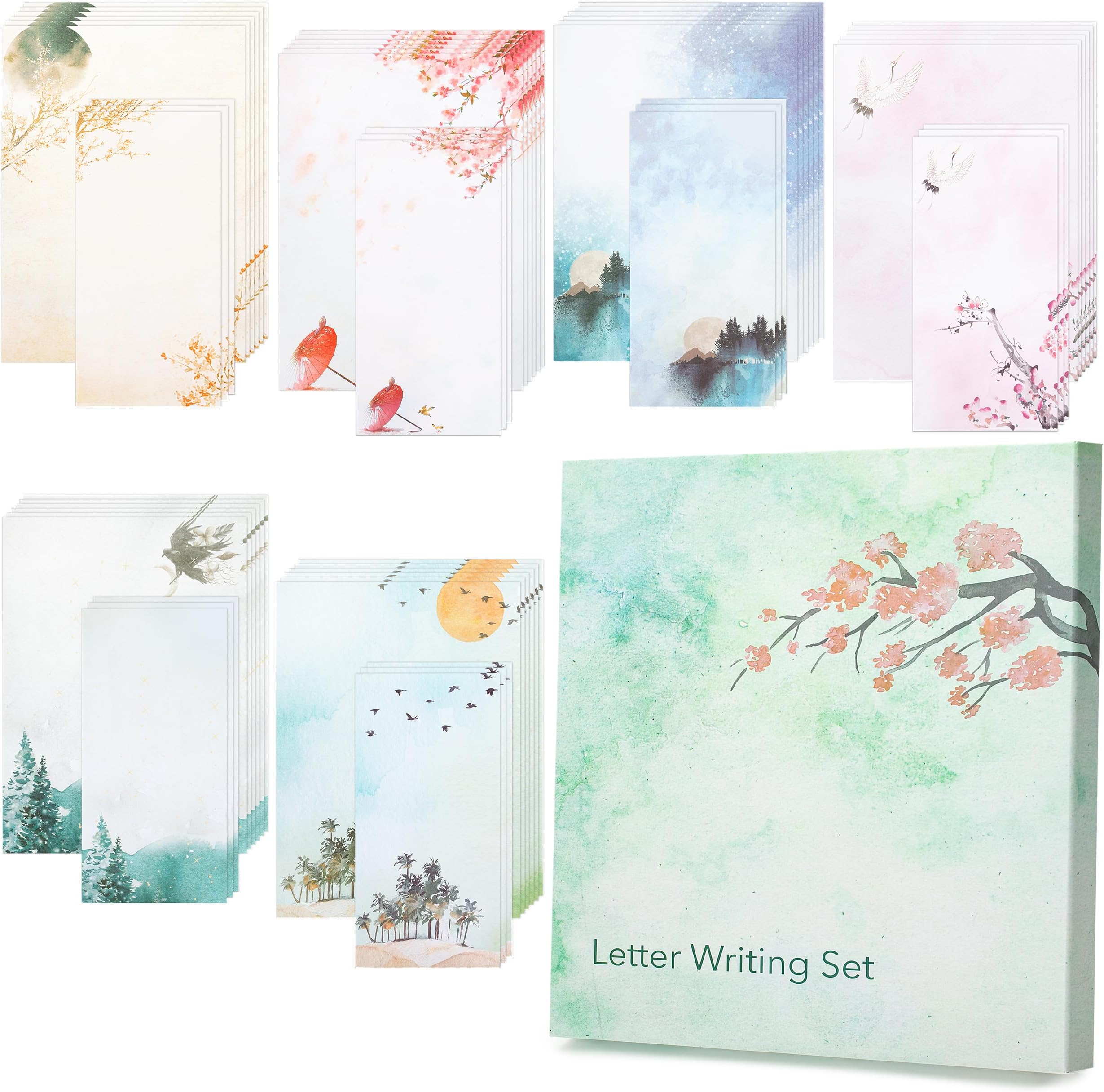 Amazon.com : Mr. Pen- Boxed Stationary Letter Paper and Envelopes Set ...