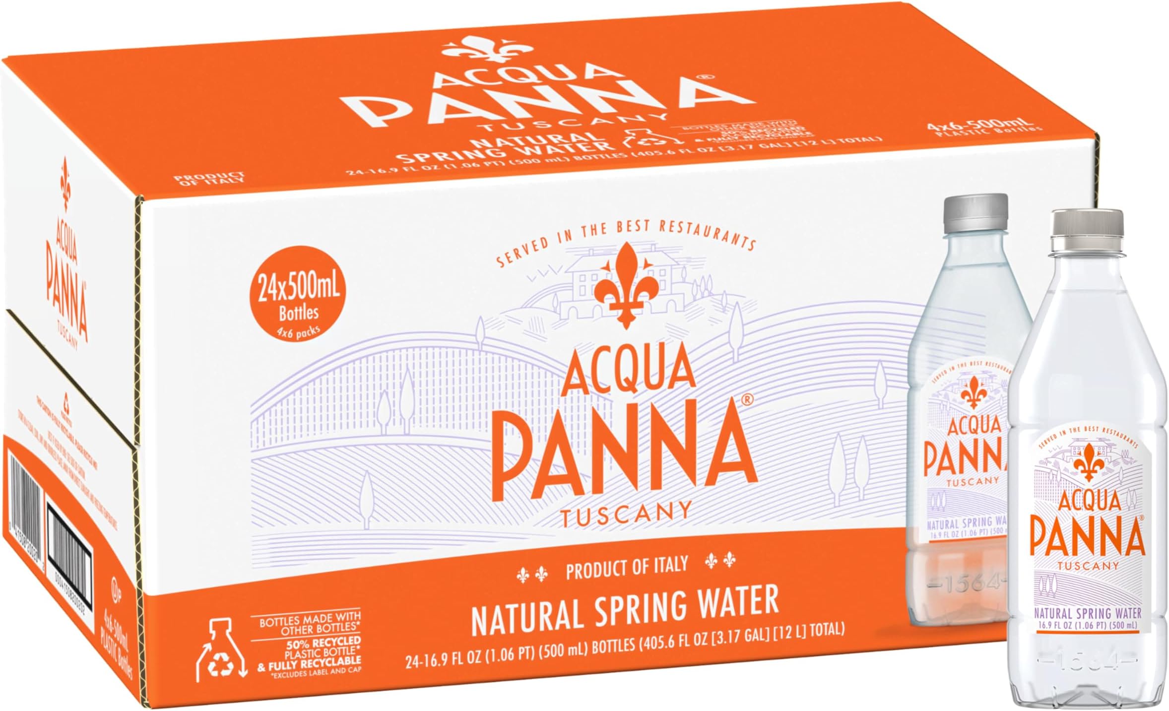 Amazon.com: Fiuggi Still Natural Mineral Water - Refreshing Taste ...