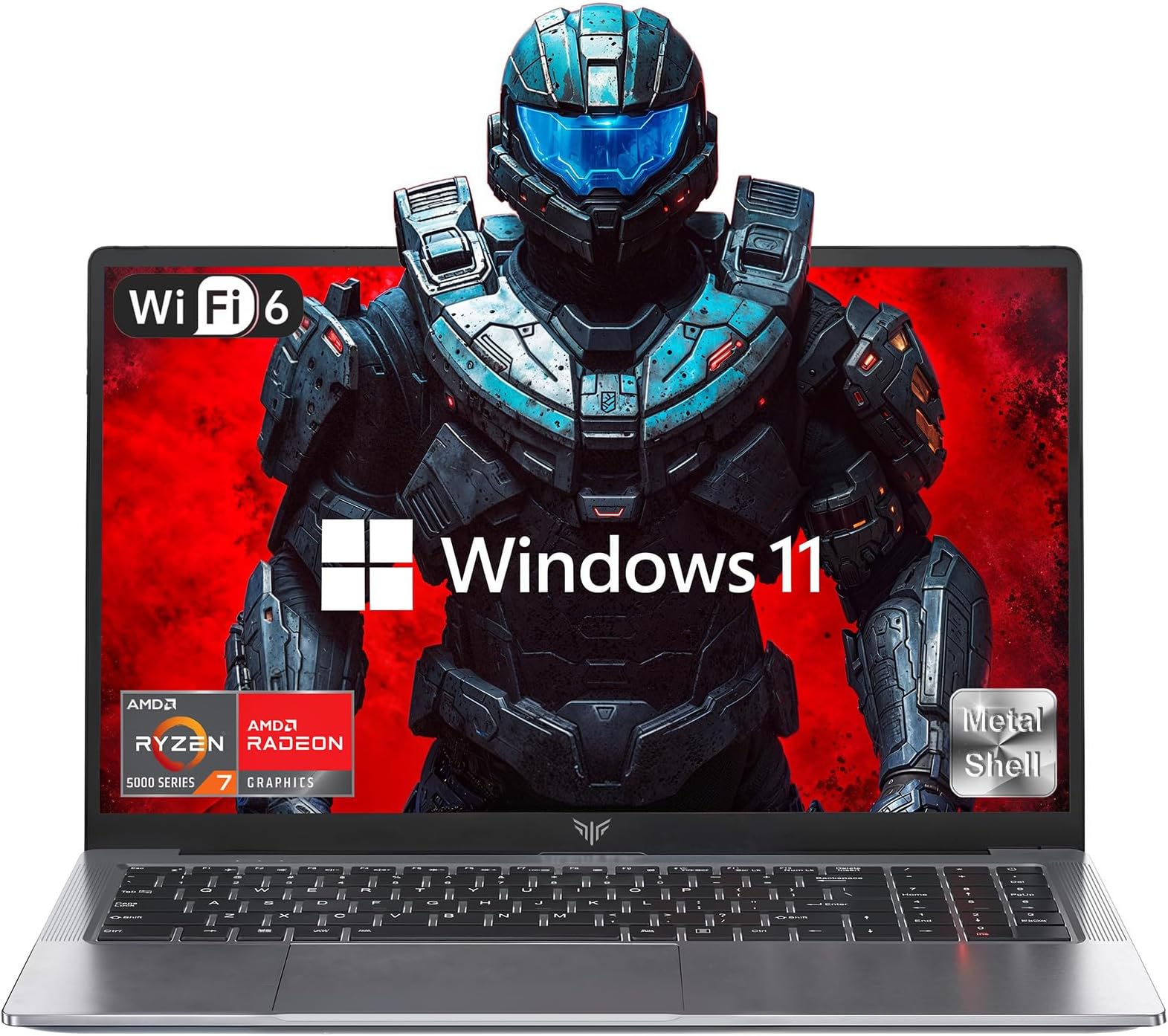 Amazon.com: KAIGERR 2025 Laptop, Laptop with AMD Ryzen 7 6800H (8C/16T ...