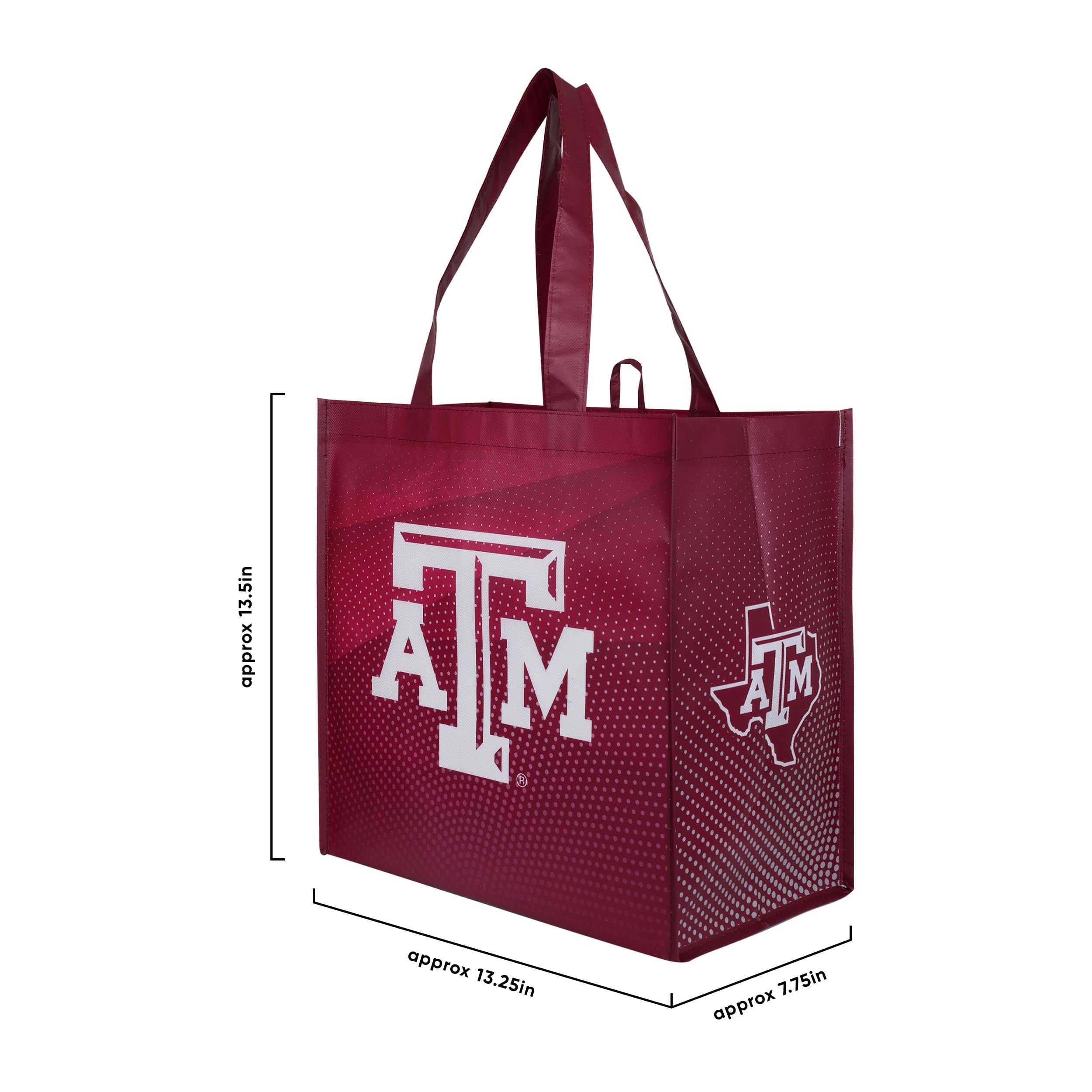 Snapklik.com : FOCO Texas A&M Non-Woven Shopping Bag