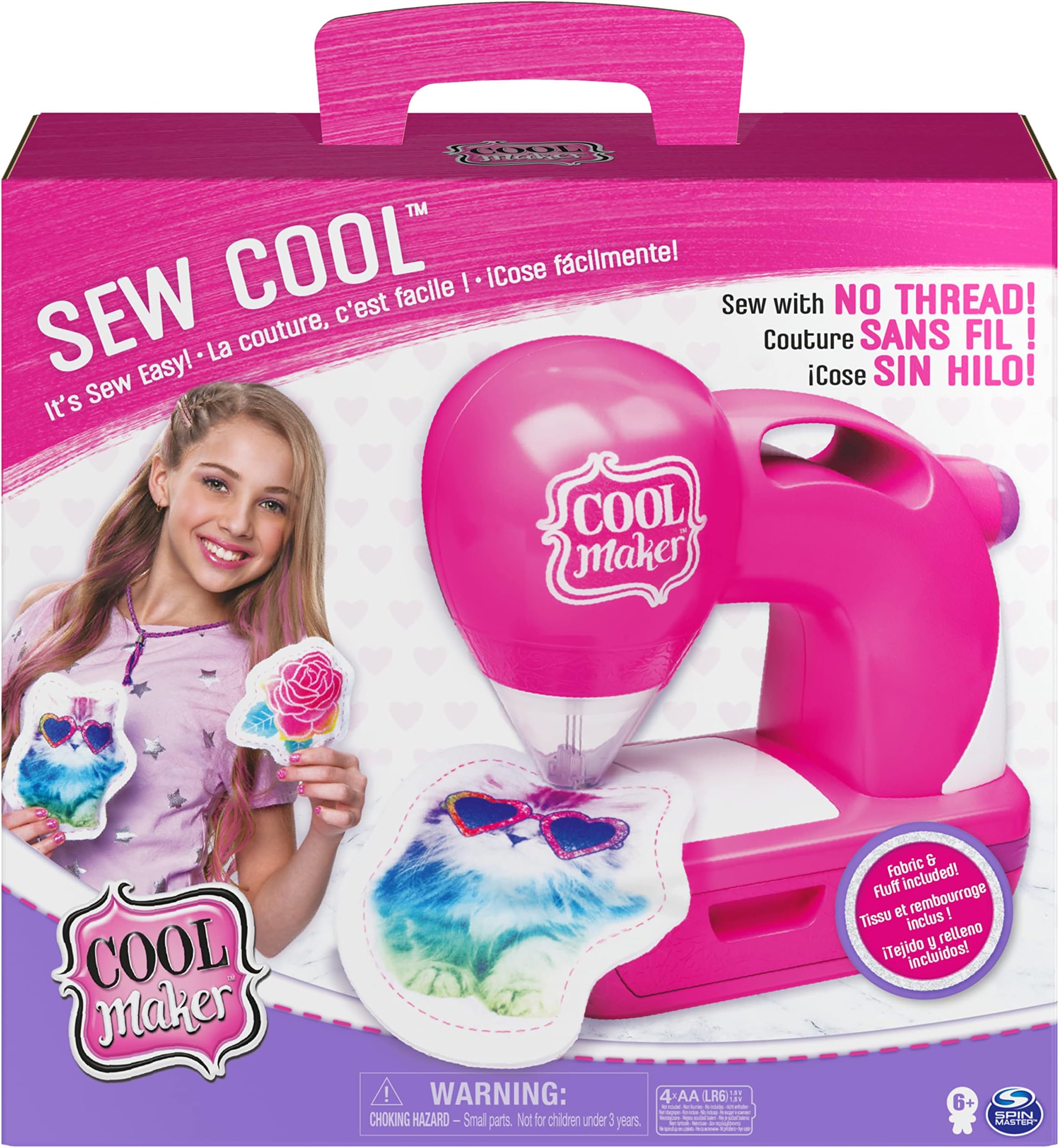 Amazon.com: Cool MAKER Sew Cool Sewing Machine with 5 Trendy Projects ...