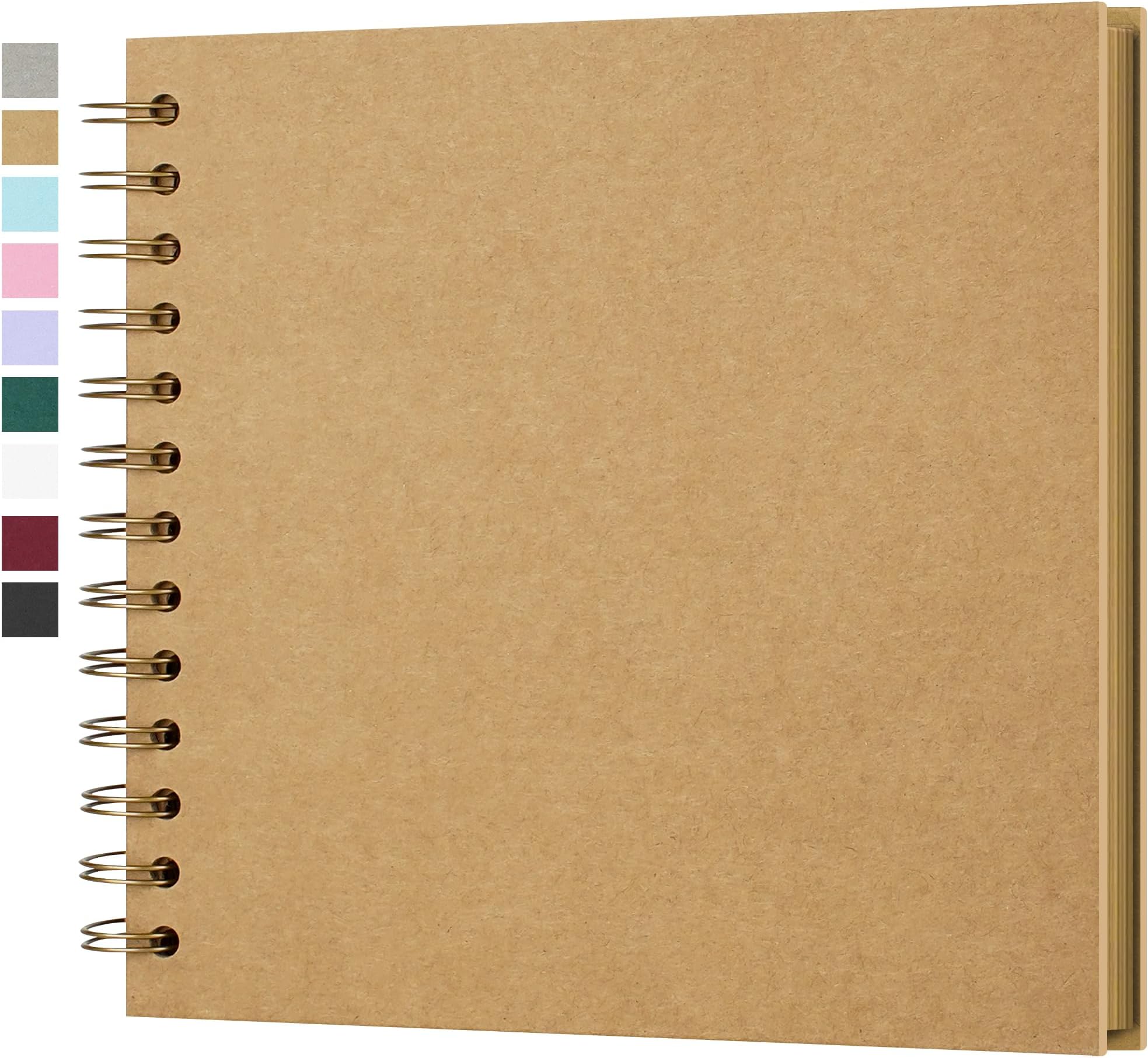 Paperchase Kraft Square Scrapbook, Photo Album, Memory Book, Blank ...