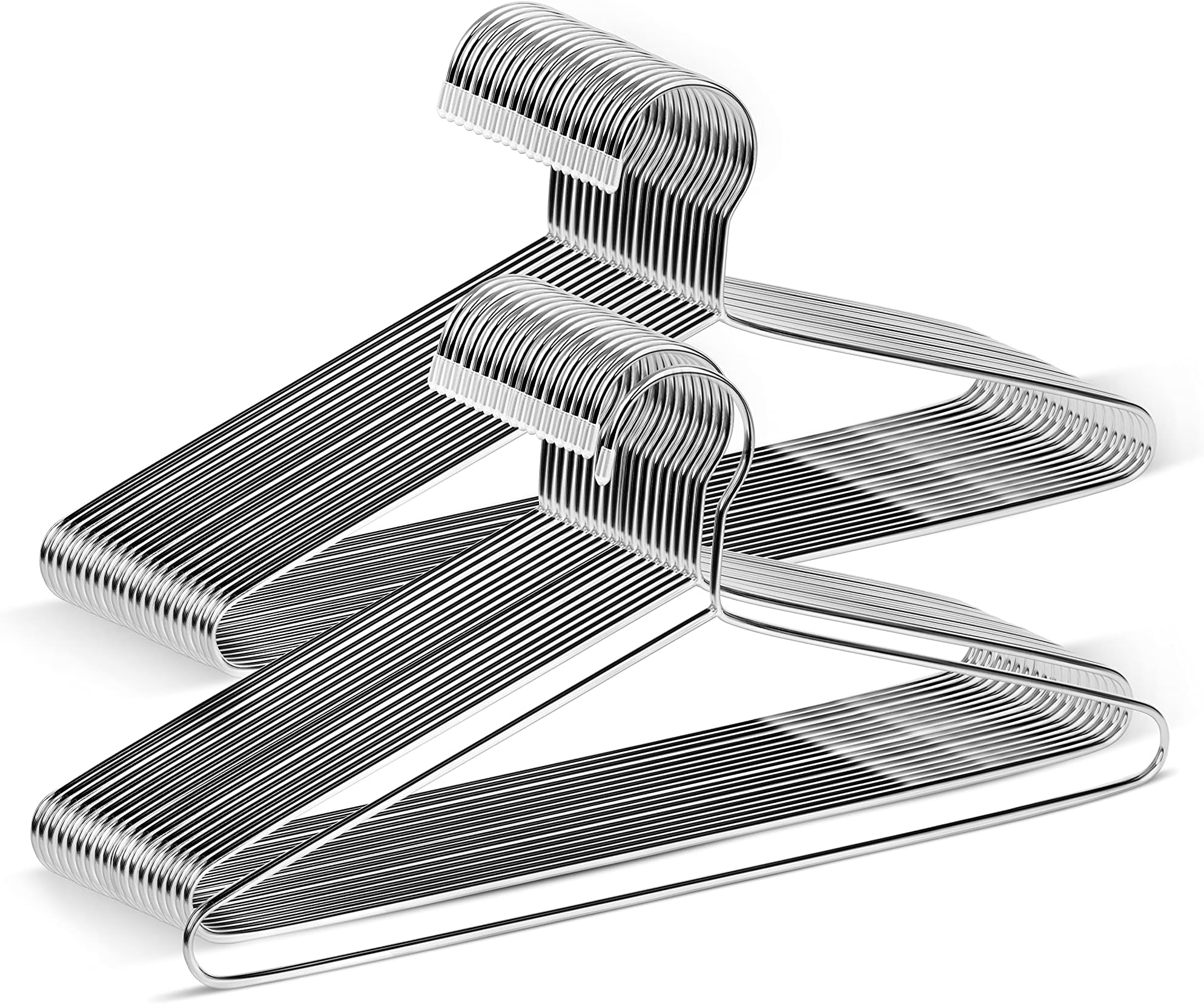 Amazon.com: Neusu Heavy Duty Hangers - 5mm Solid Metal, Hold Over 35 ...