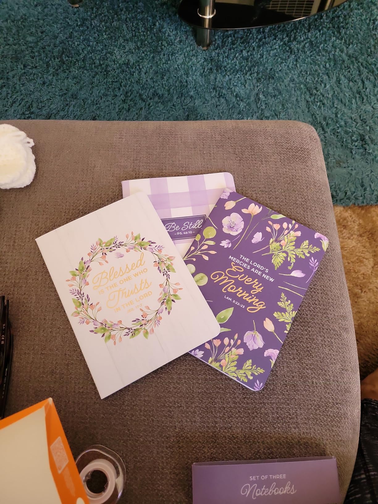 Christian Art Gifts Slim Scripture Notebooks for Women, The Lord ...