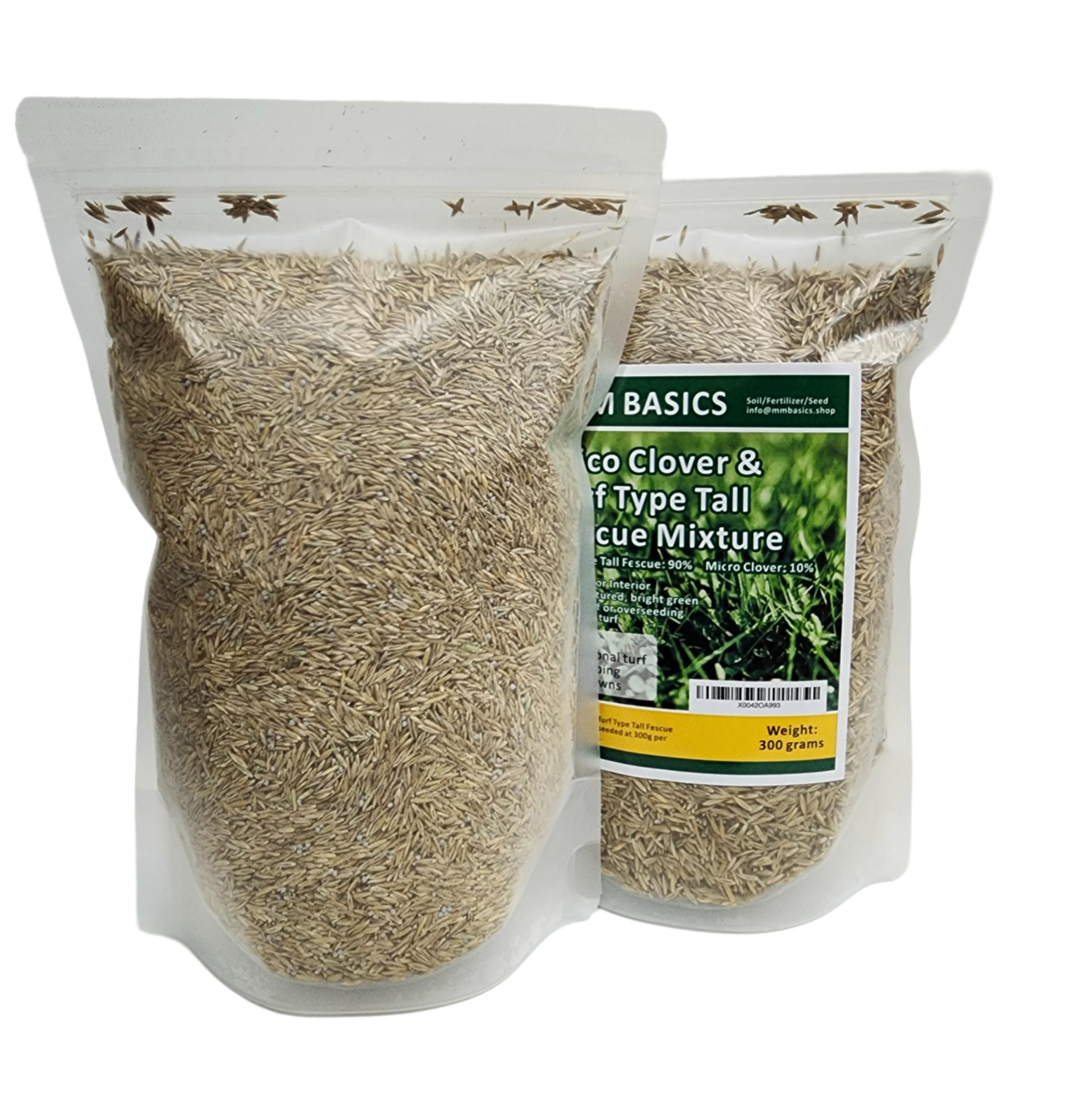 Micro Clover & Turf Type Tall Fescue Mixture, Micro Clover Seed for ...