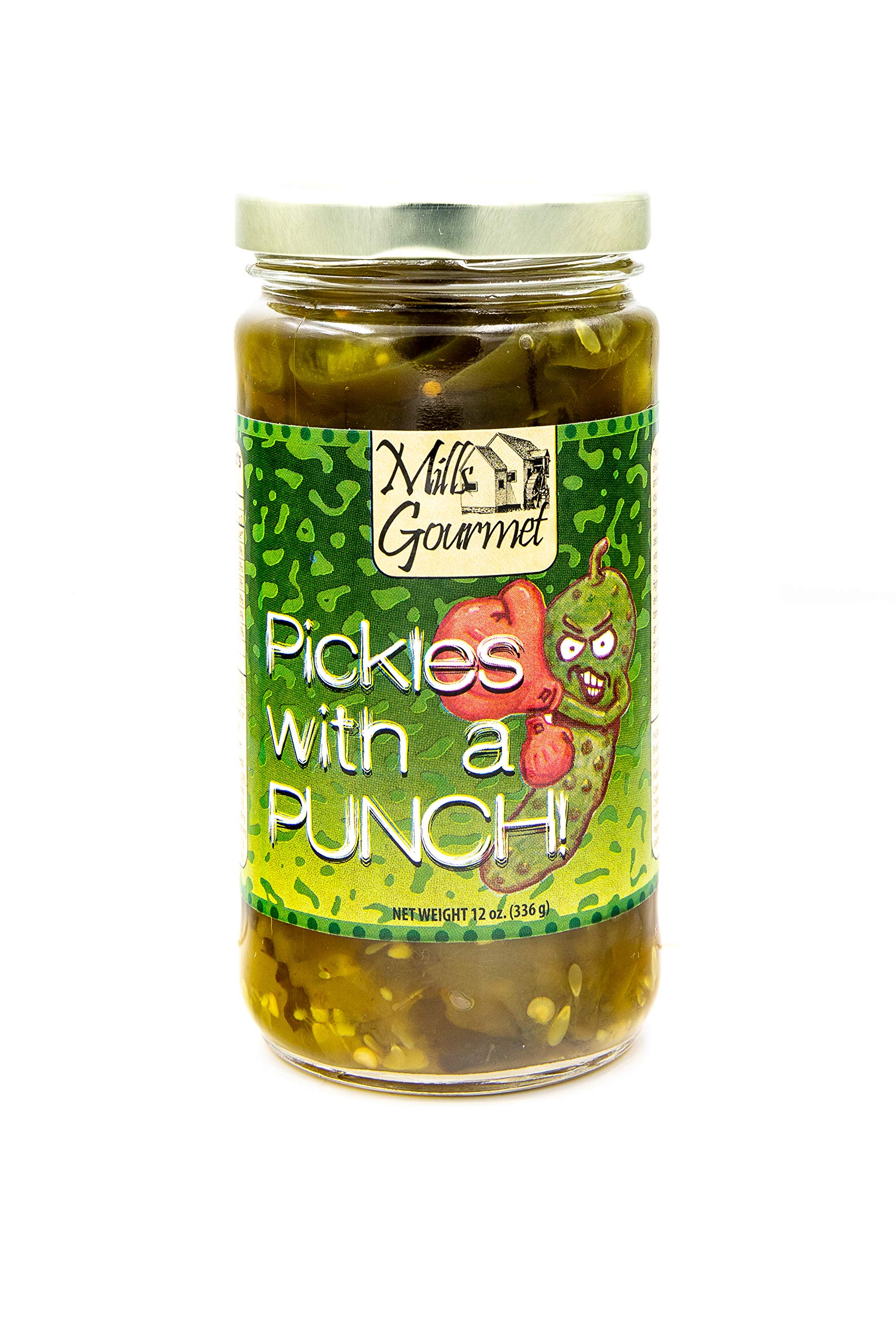 Amazon.com : Mills Gourmet Pickles With a Punch | With Flavors of ...