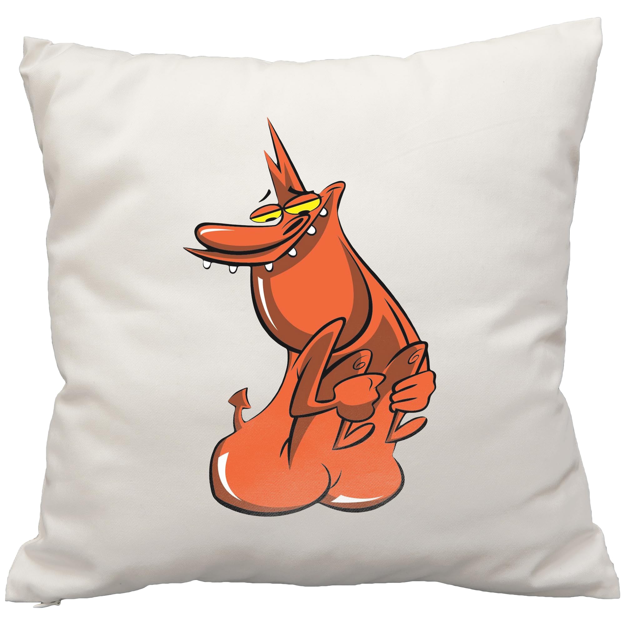 Cow And Chicken Devil Red Guy As Ice Cream Man: A Funny Cartoon Clip