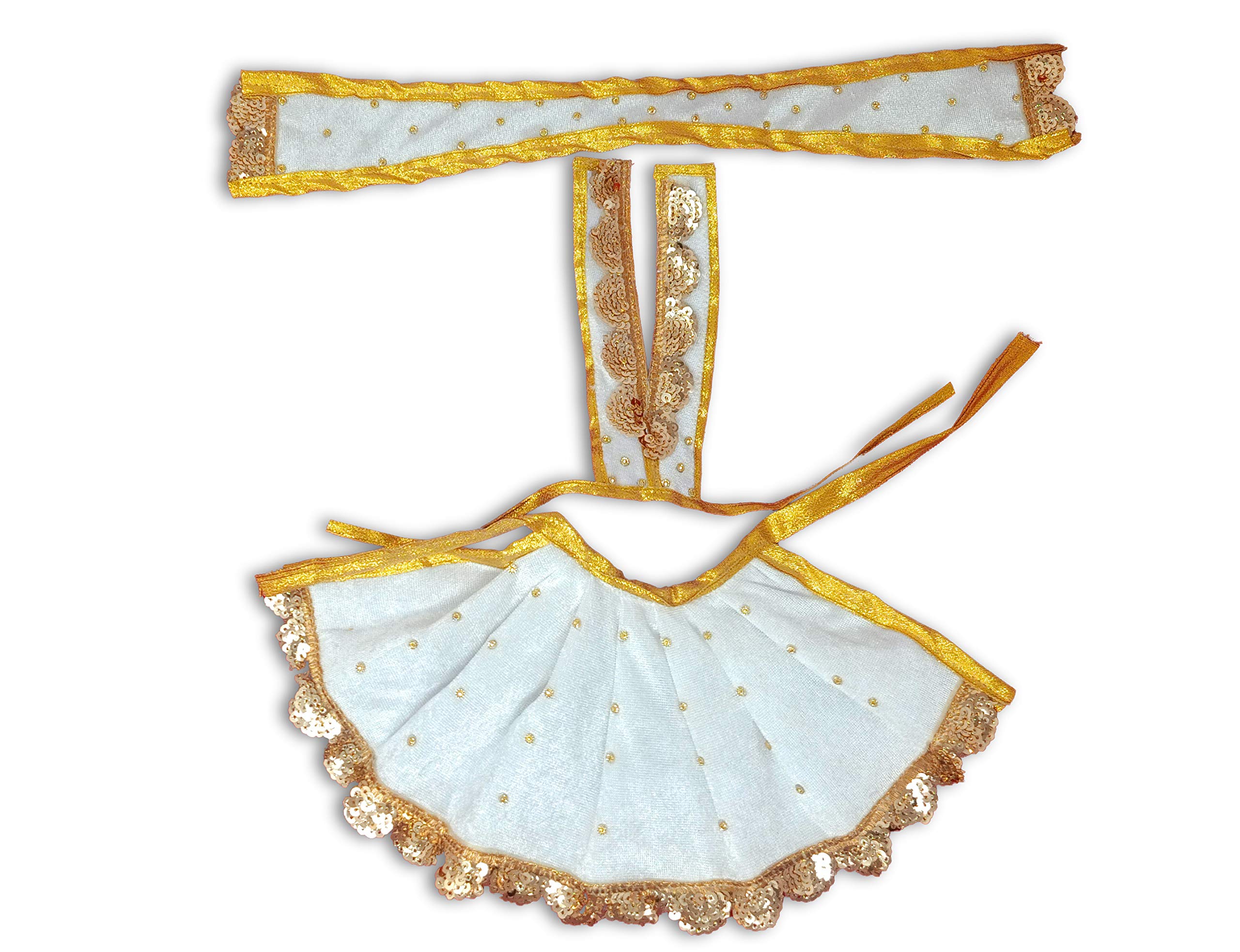 Buy Swastikunj Handmade Winter Special Velvet Fabric Mata Rani Poshak ...