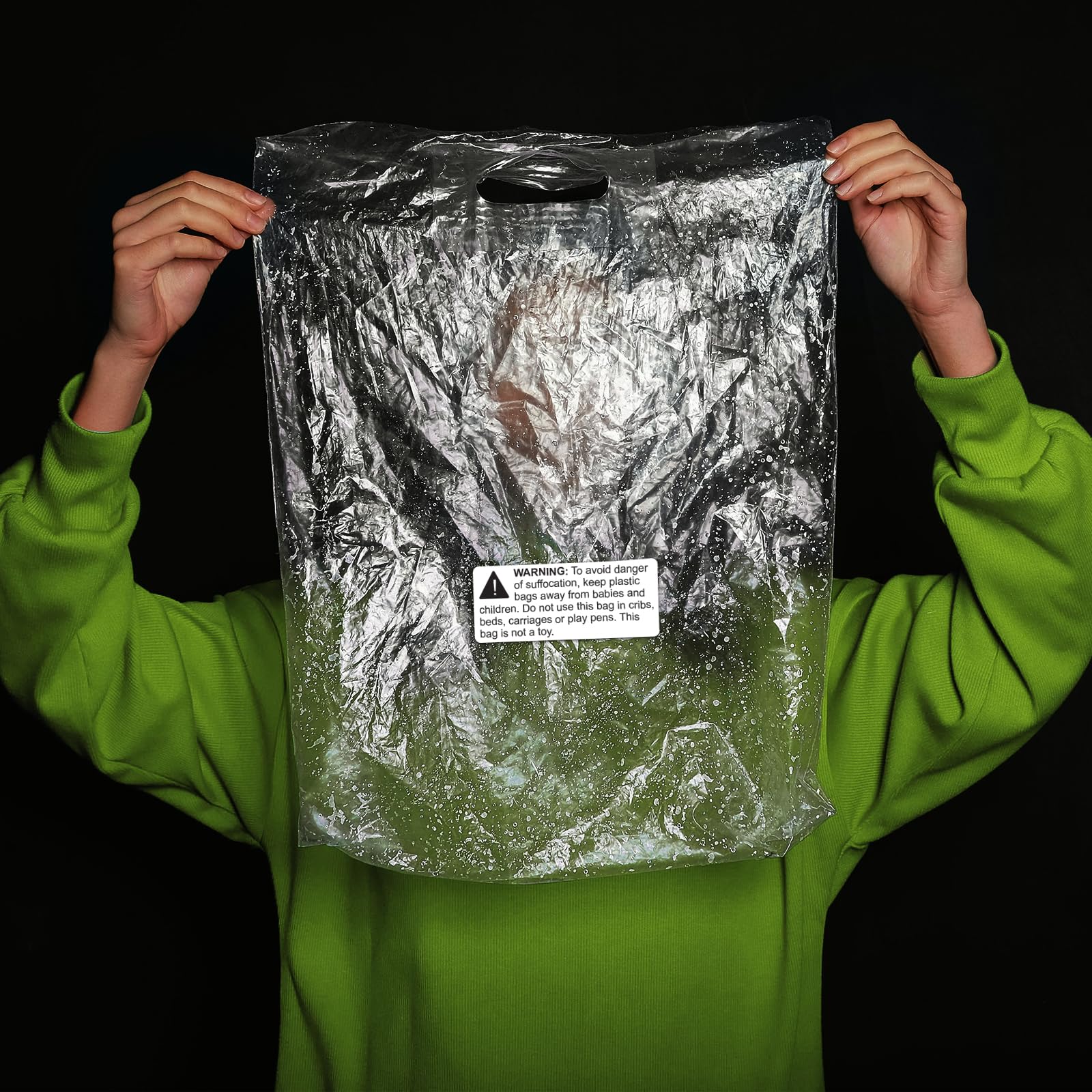 Snapklik.com : Anylabel 2.4 X 1 Rectangular Suffocation Warning Labels ...