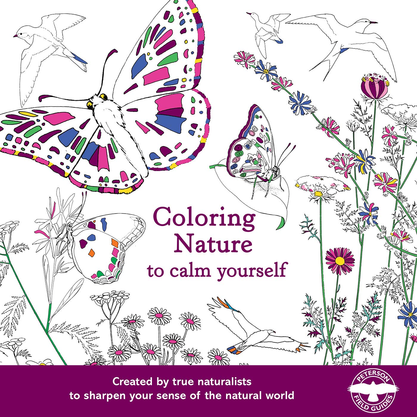 Amazon.com: Coloring Nature To Calm Yourself: A Coloring Book ...