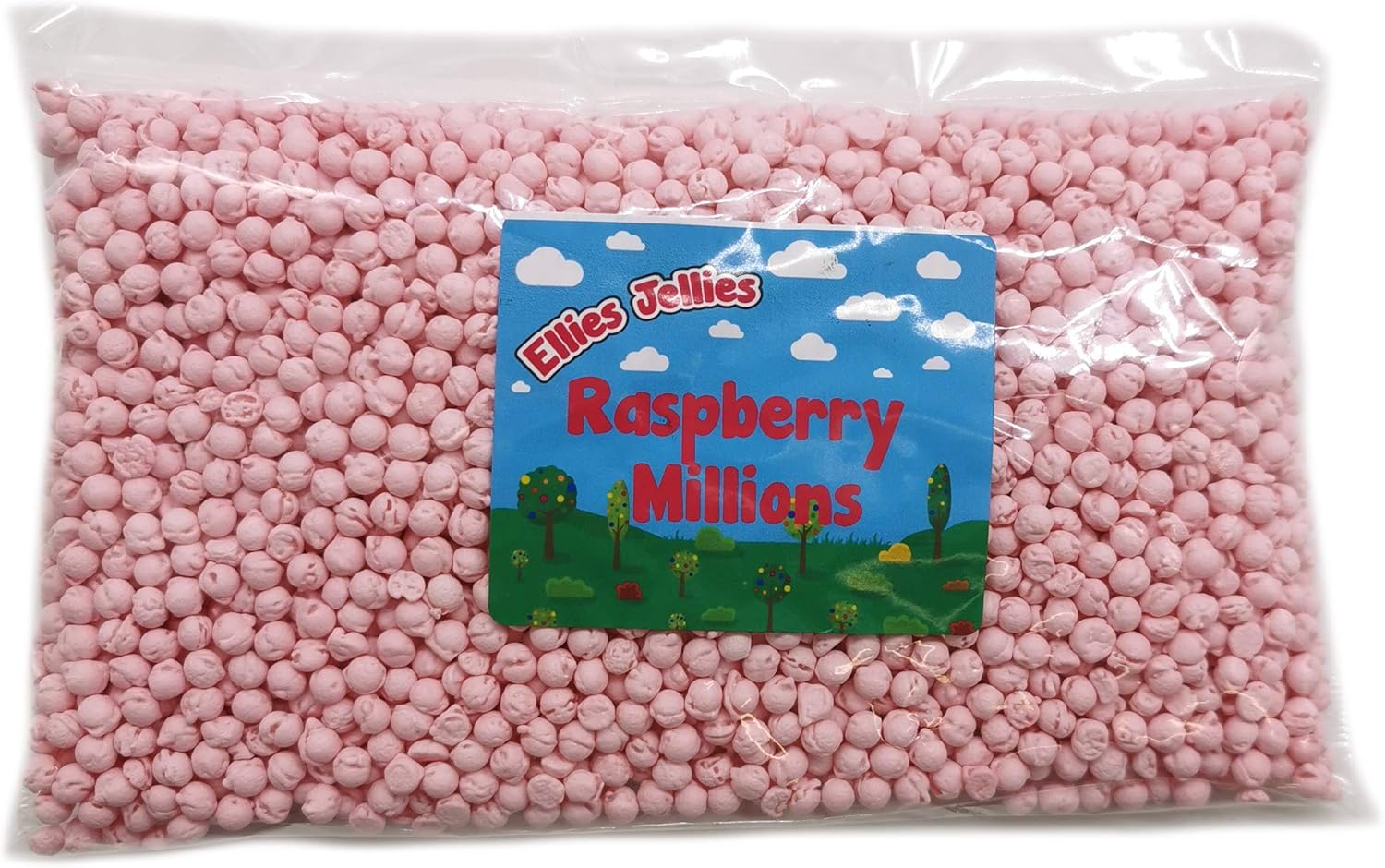 Ellies Jellies Raspberry Millions 500g Bag : Amazon.co.uk: Grocery