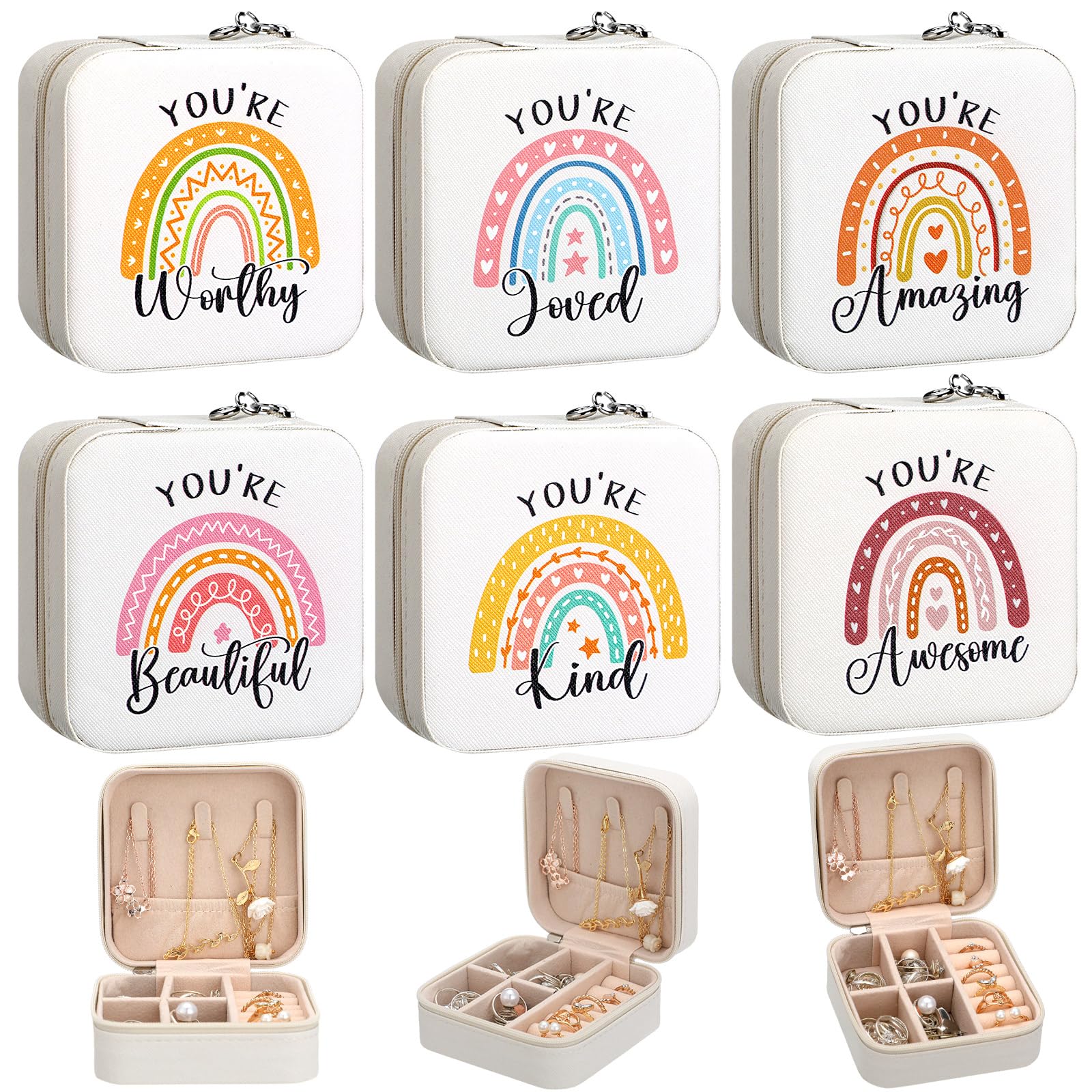 Amazon.com: Kenning 6 Pcs Christmas Inspirational Gifts Bulk for Women ...