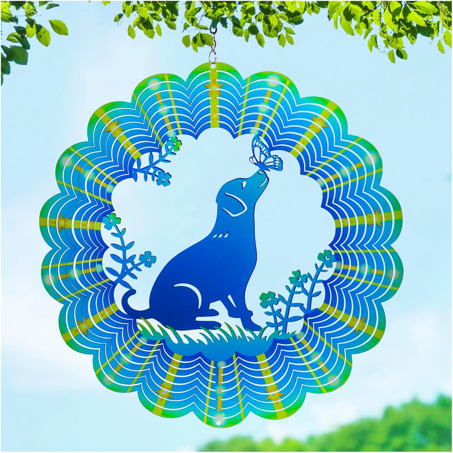 Amazon.com: Petite Spinner - Black Lab : Patio, Lawn & Garden