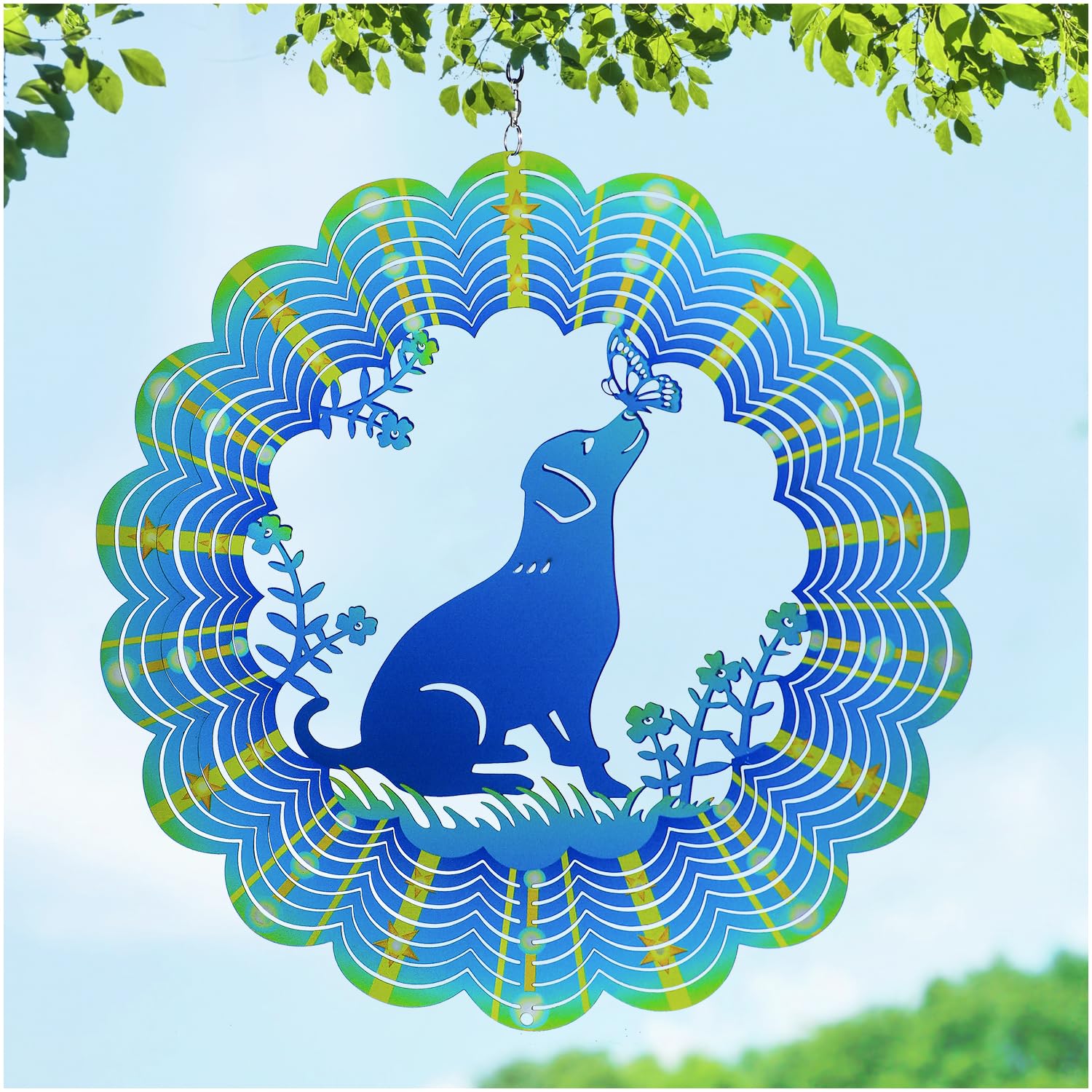 Amazon.com: Dog Wind Spinners Labrador Dog Gifts for Women/Men 12 inch ...