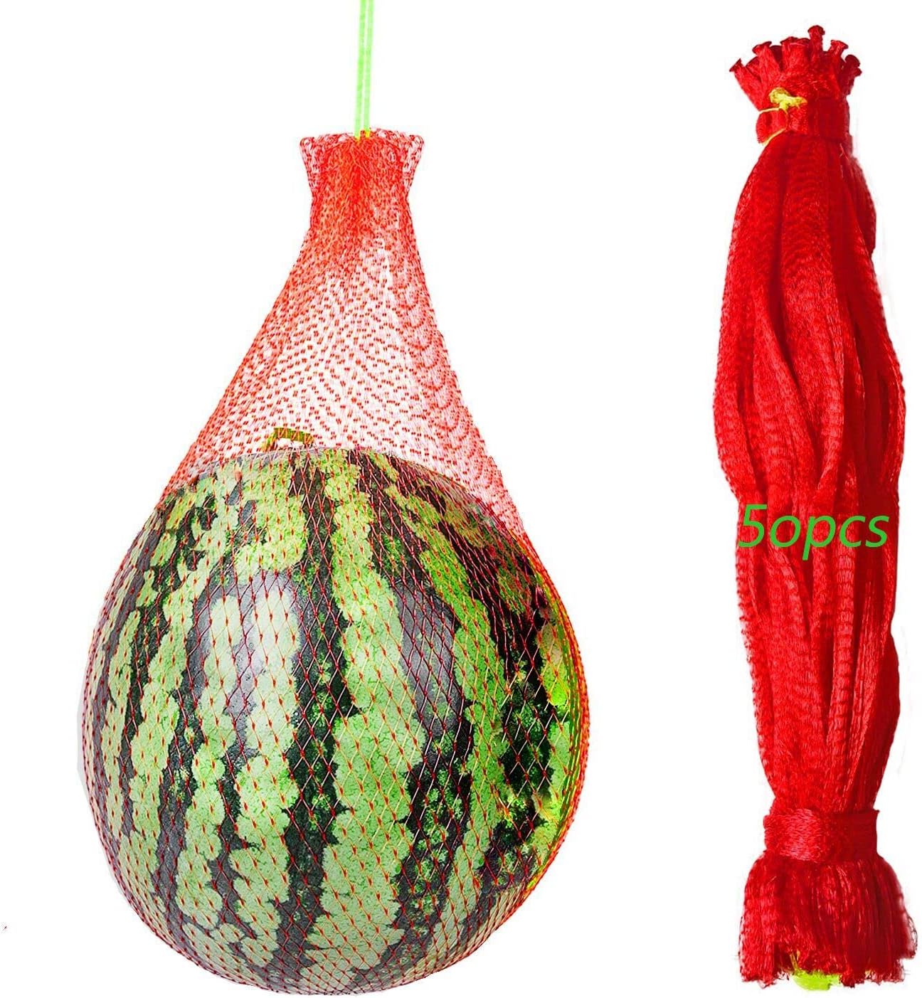 Amazon.com : 80 Pack Watermelon Nets, 20 Inches Reusable Cantaloupes ...