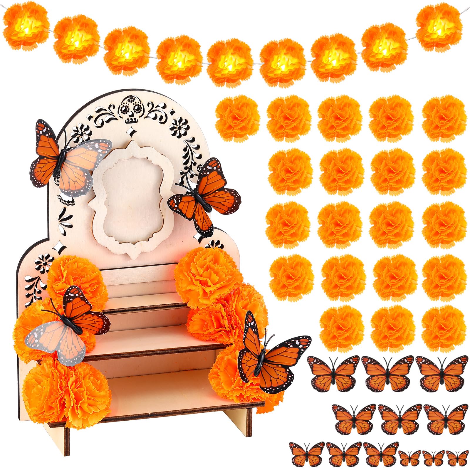 Snapklik.com : Colingmill 34 Pcs Dia De Los Muertos Decorations Day Of ...