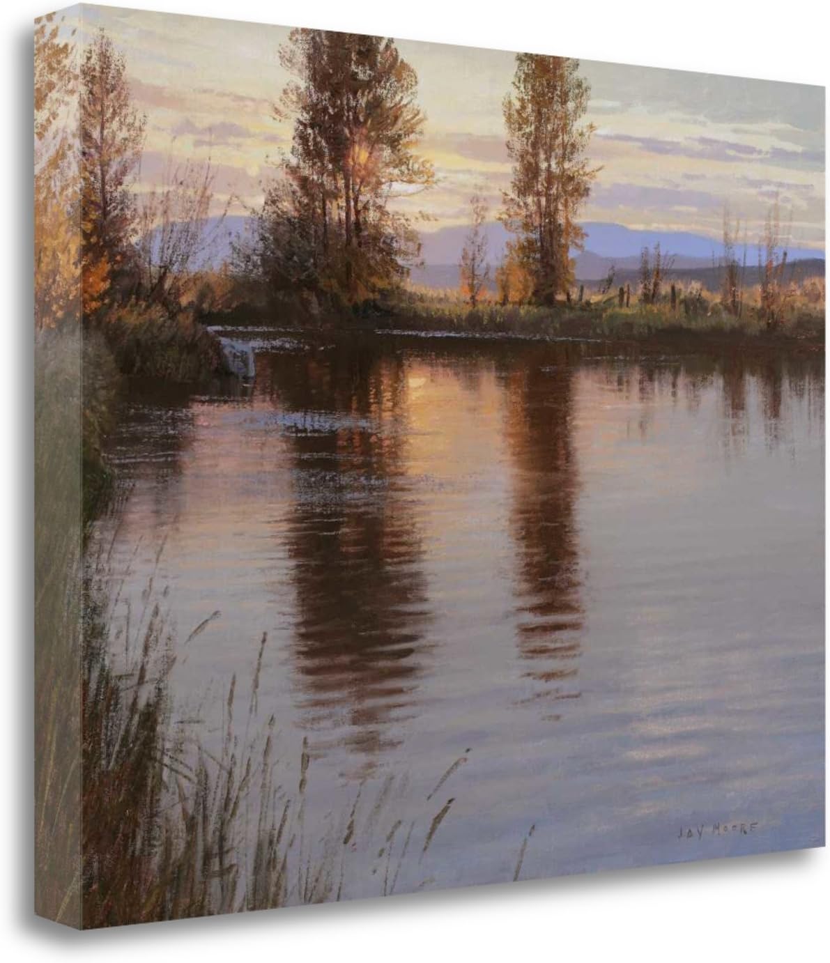 Amazon.com: "Just Before Nightfall" By Jay Moore, Fine Art Giclee Print ...