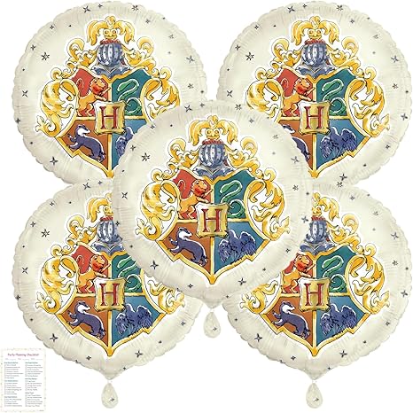 Amazon.com: Unique Harry Potter Balloons Bundle - 5 Harry Potter Foil ...