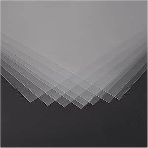 Amazon.co.jp: アクリル板、0.1mm厚A4サイズクリアシート297mm x 210mm透明硬質プラスチックシート、オフィス、DIYカッティング、20枚 : DIY・工具・ガーデン