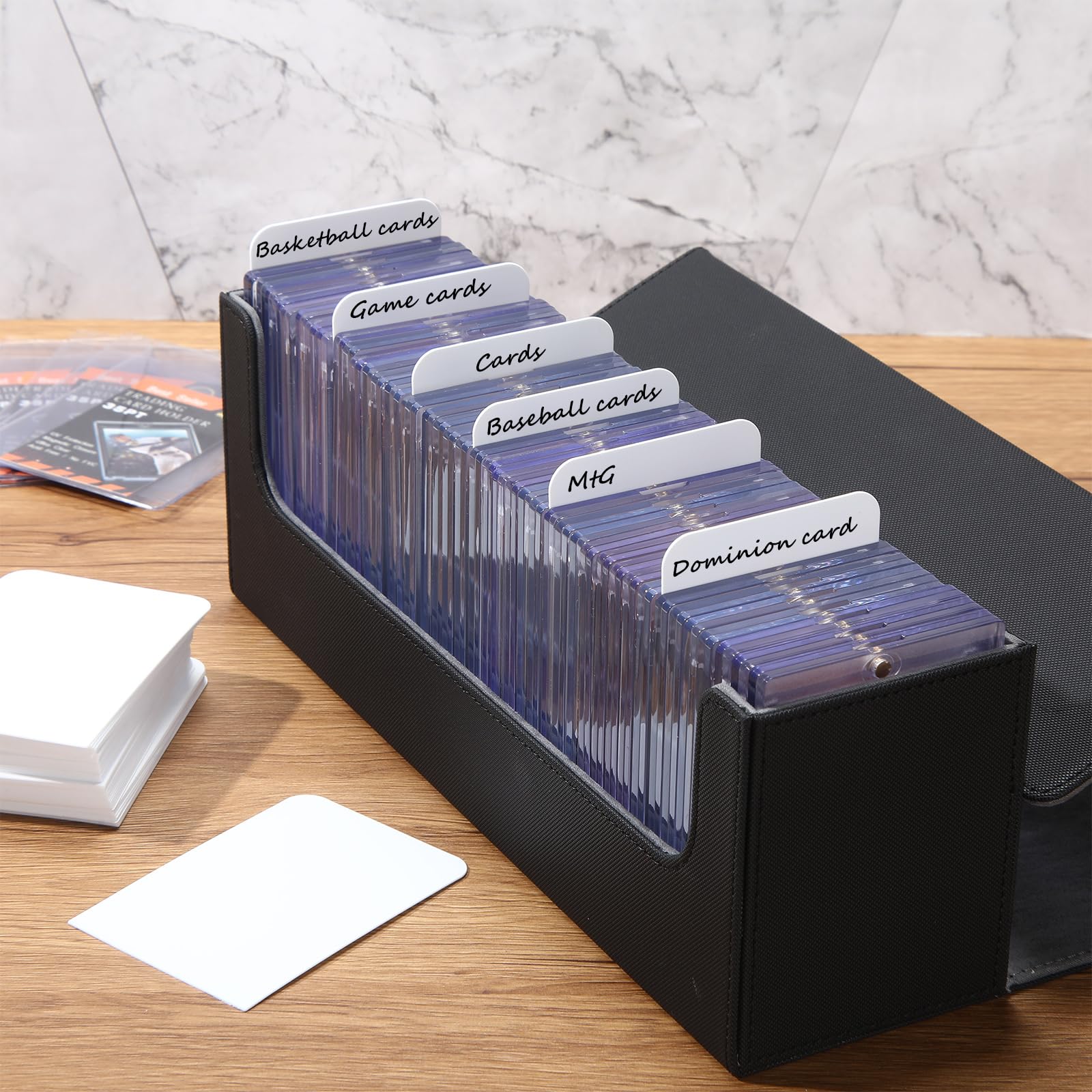 Blank Card Separators For Storage Boxes Yookeer Plastic Trading Card ...