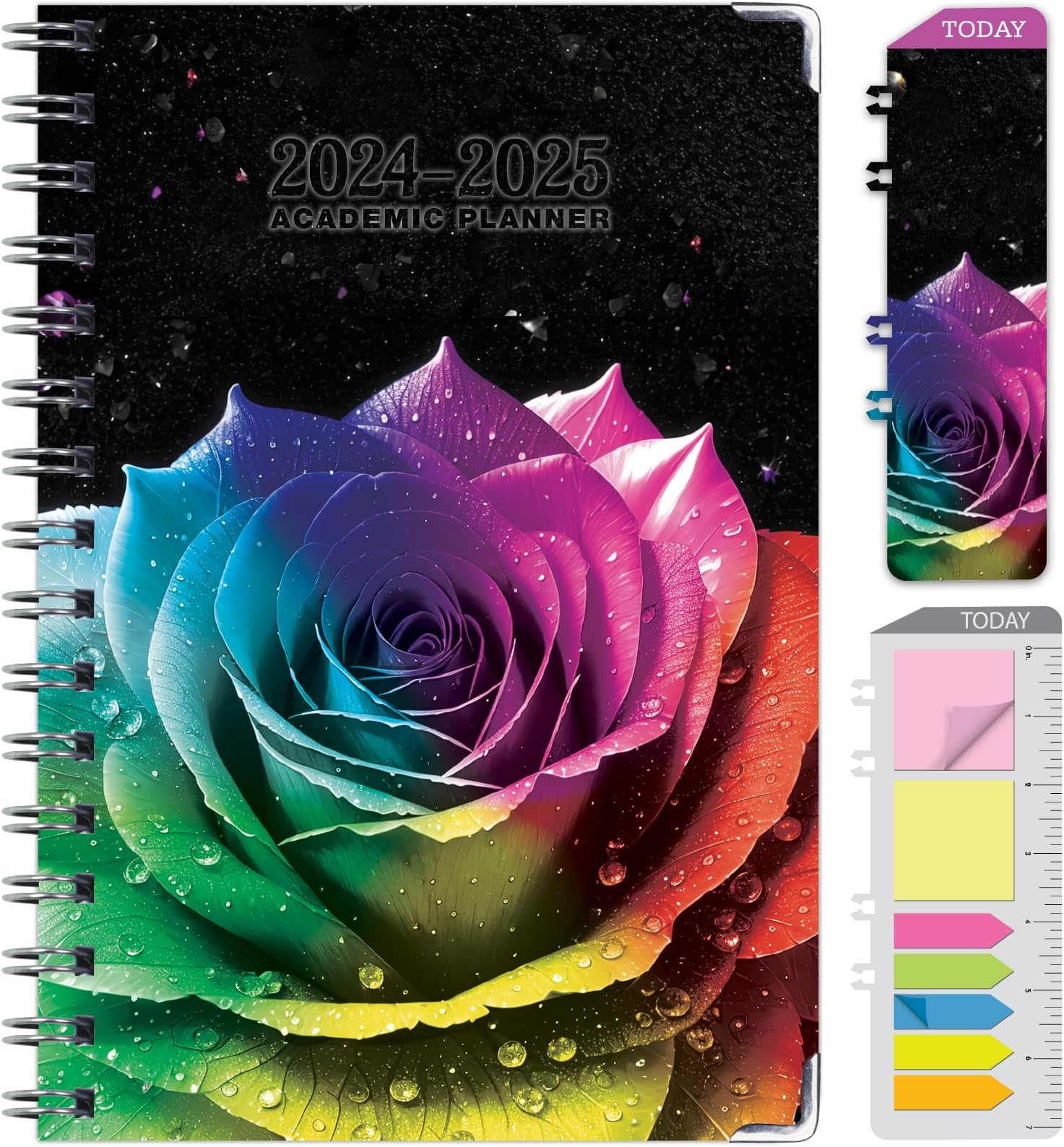 Amazon.com : HARDCOVER Academic Year 2024-2025 Planner: (June 2024 ...