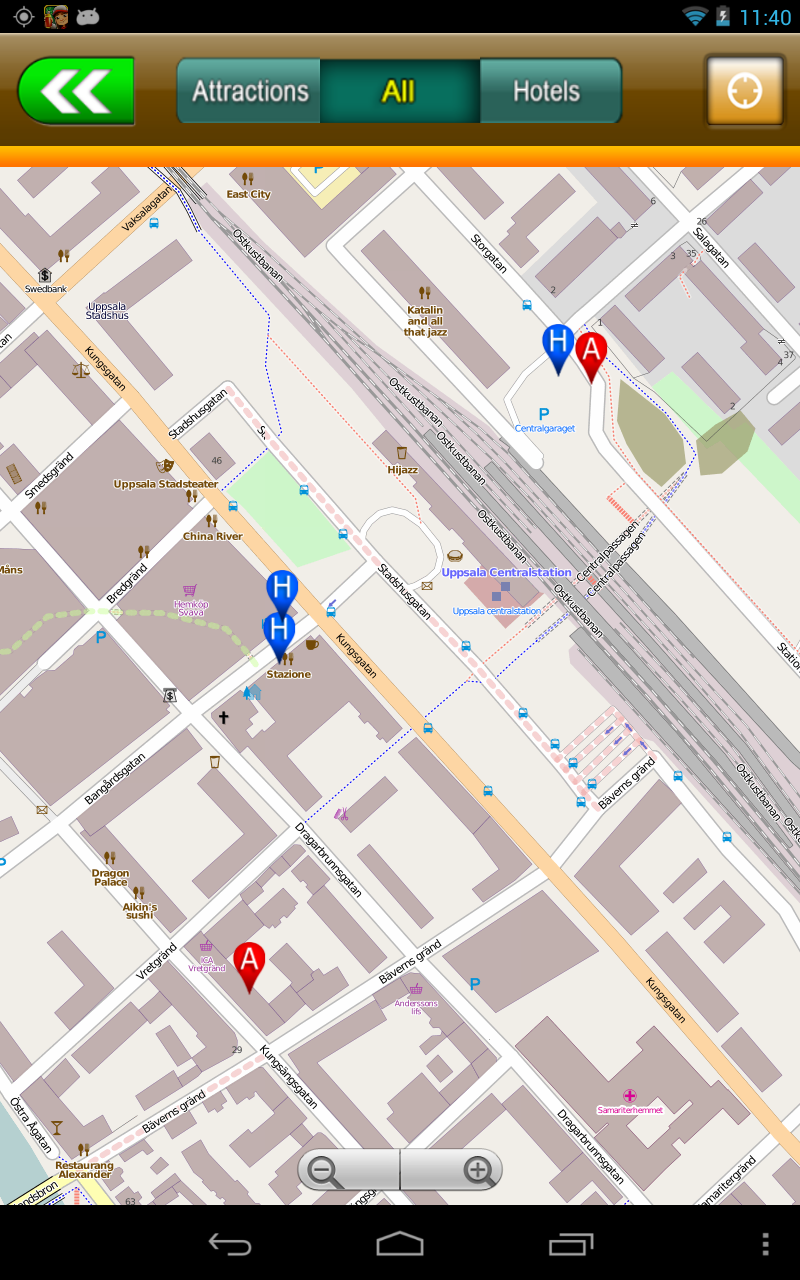 Uppsala Offline Map Travel Guide - App on Amazon Appstore