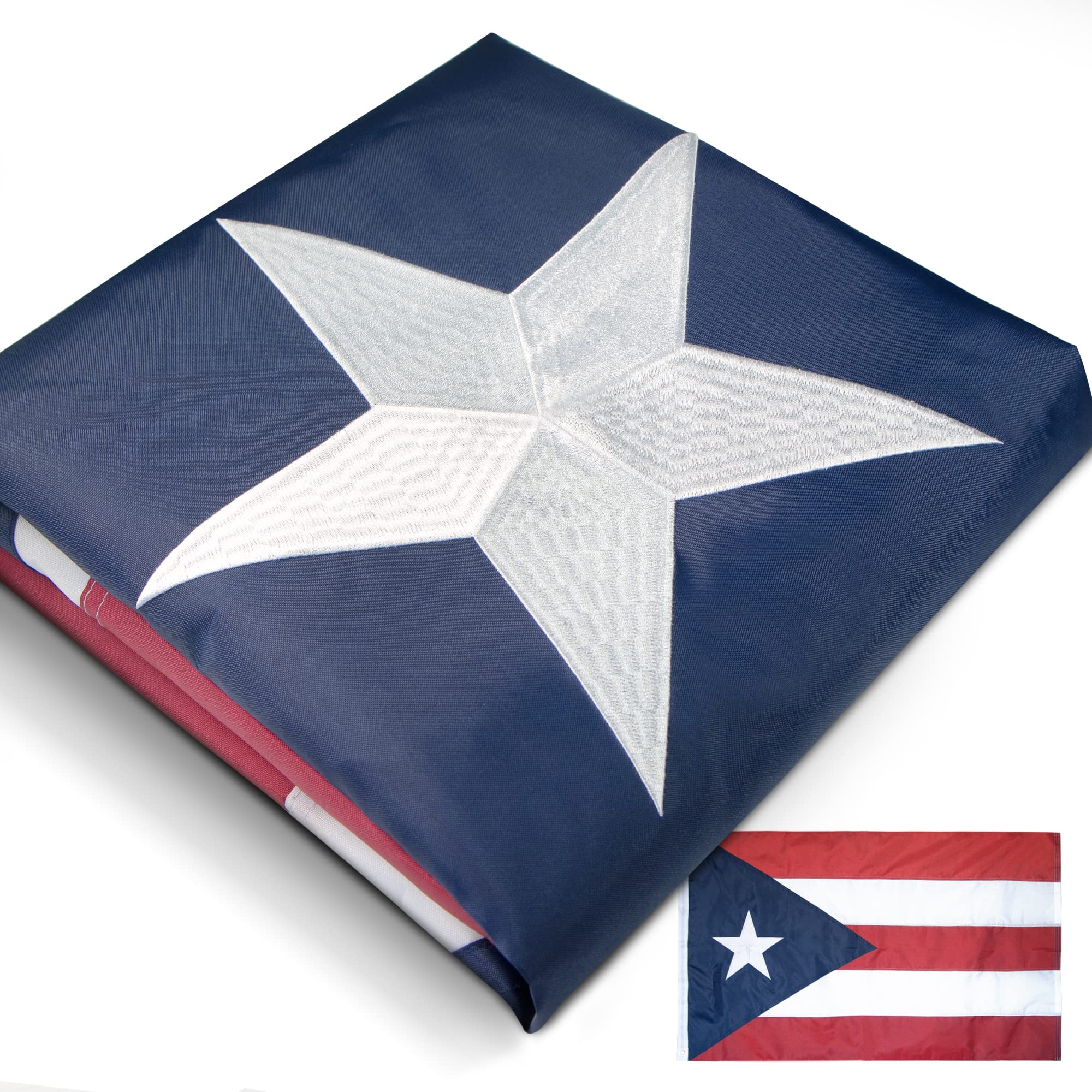 Amazon.com : Anley EverStrong Series Puerto Rico Flag 3x5 Foot Heavy ...