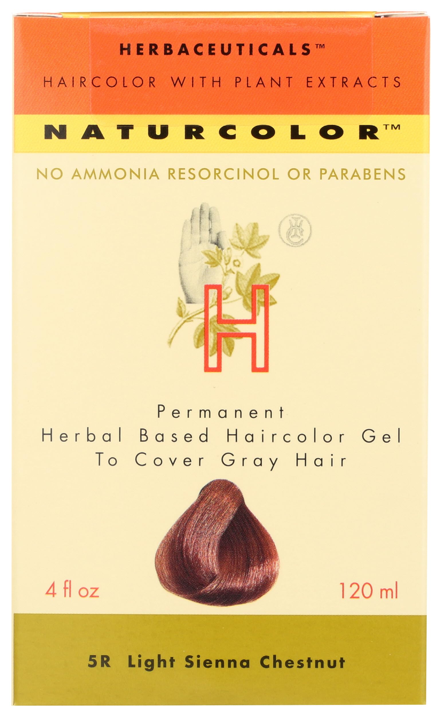 Amazon.com : naturcolor Haircolor Hair Dye - Light Sienna Chestnut, 4 ...