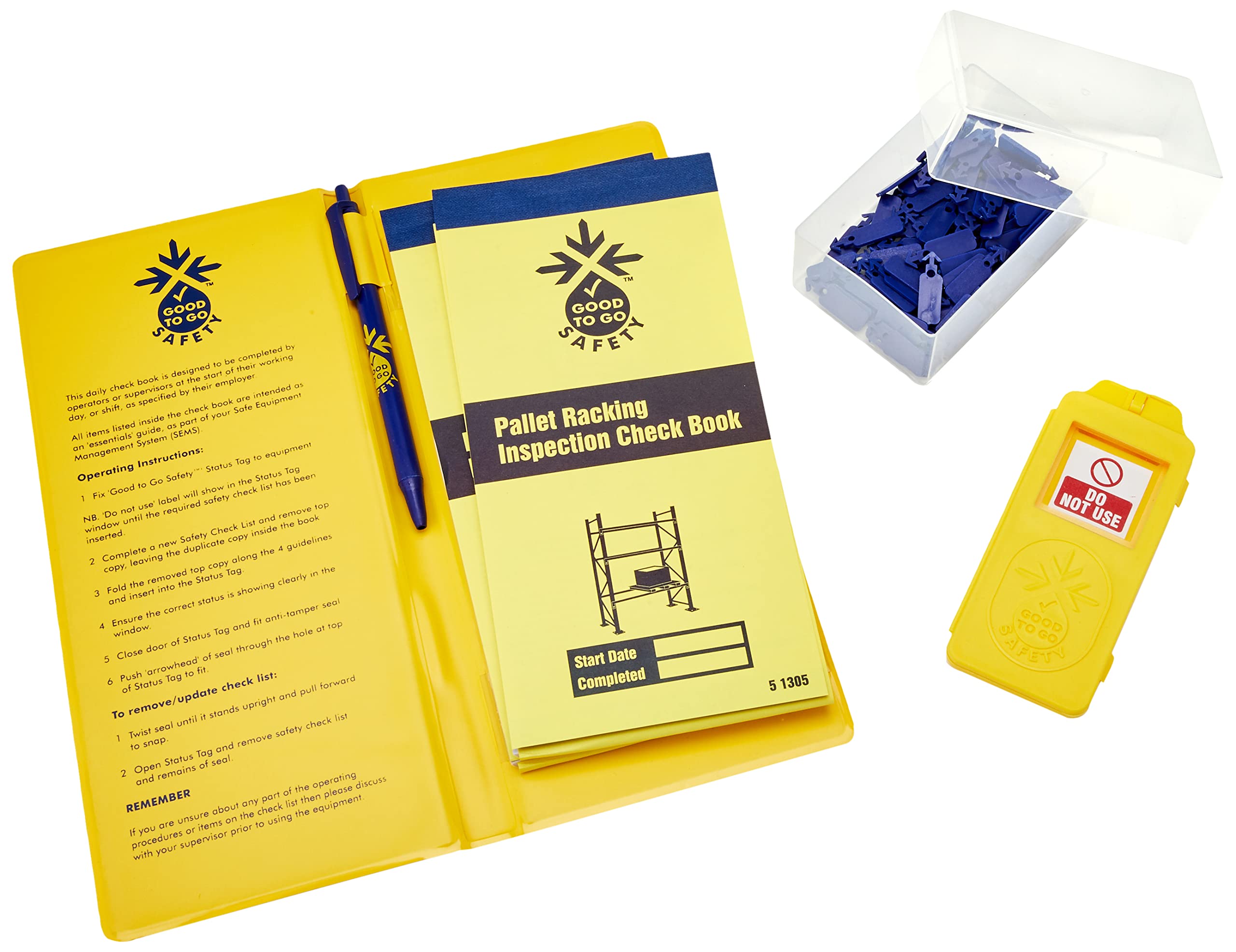 Good to Go Safety 51312 Racking Weekly Kit : Amazon.co.uk: DIY & Tools