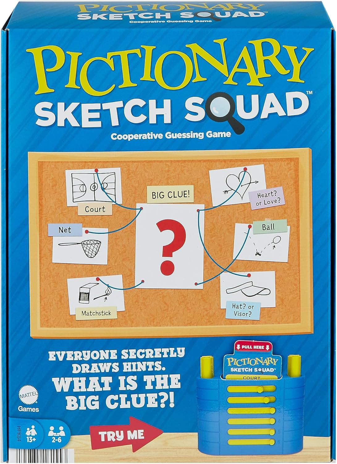 Pictionnary Jeu De Société Coopératif Pictionary Squad