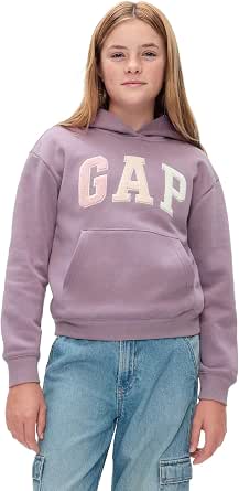 Amazon.com: GAP Girls' Logo Fleece Sweatshirt: Clothing, Shoes & Jewelry