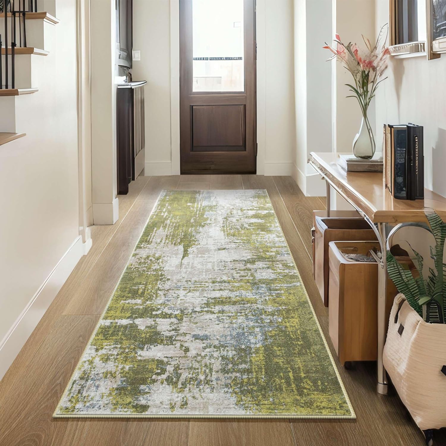 Amazon.com: 2x6 Sage Green Rug Runners for Hallways Kitchen Runner Rug ...