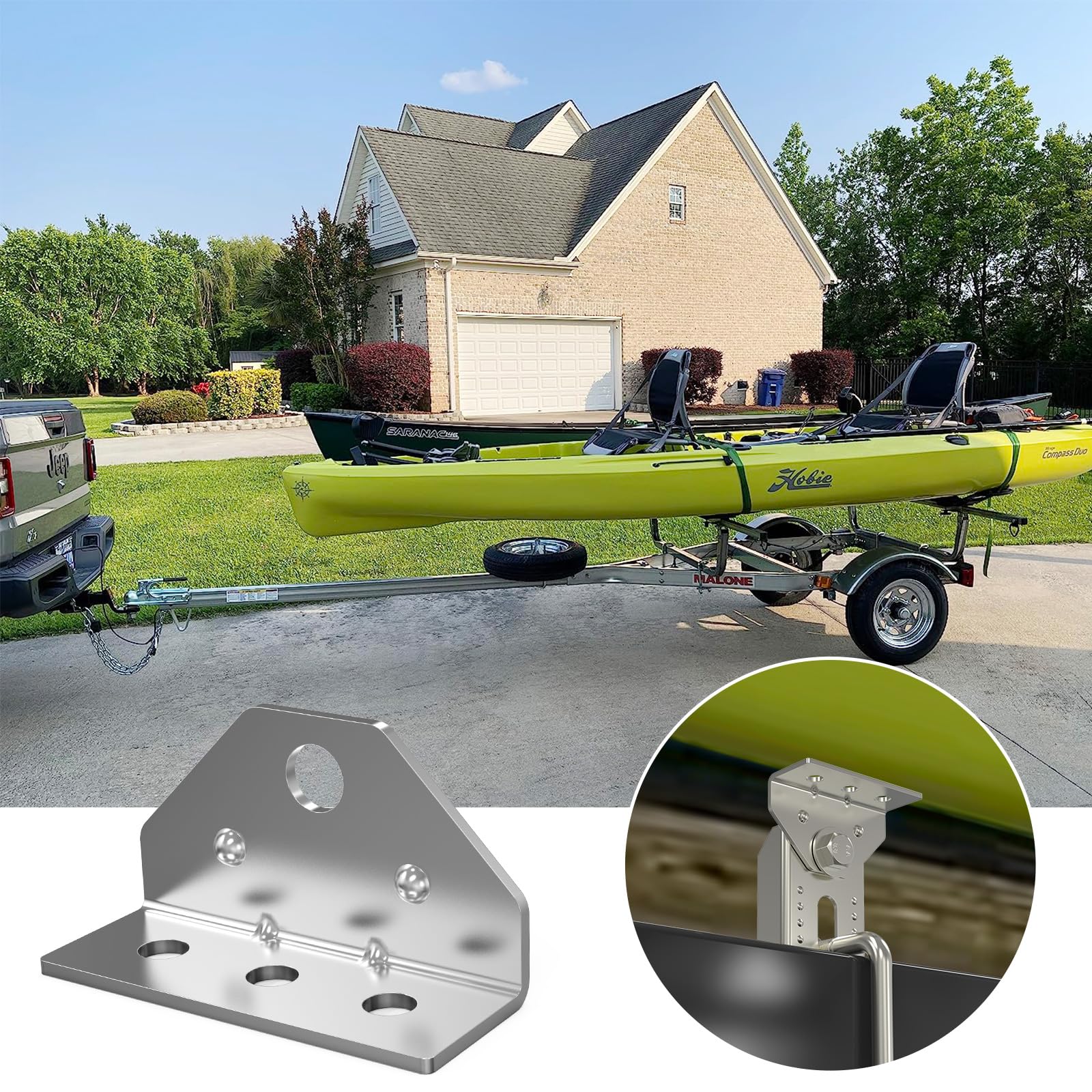 Boat Trailer Bunk Brackets