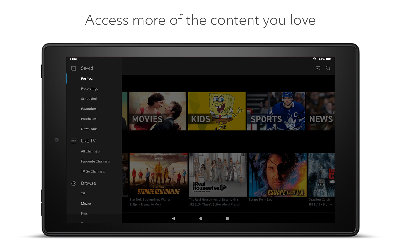 Ignite TV - App on Amazon Appstore