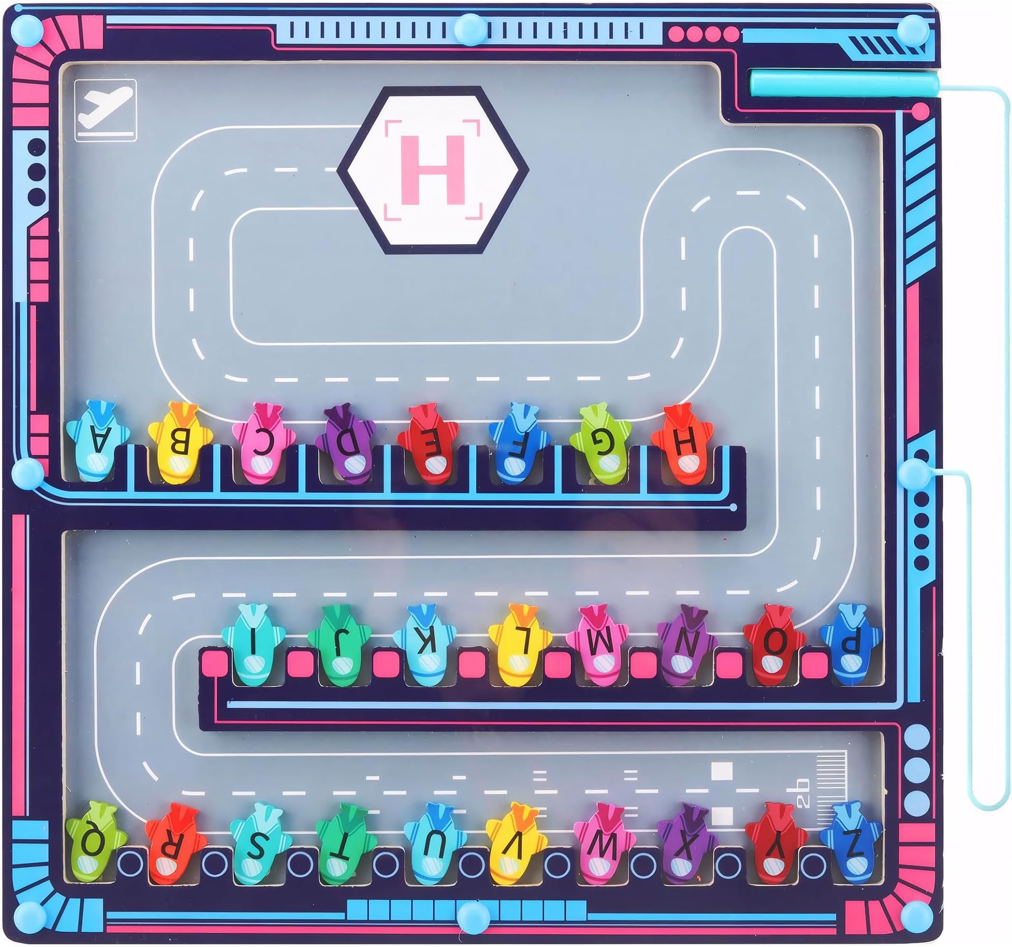 SYNARRY 3 in 1 Montessori Toys for 3+ Year Old, Educational Magnetic ...