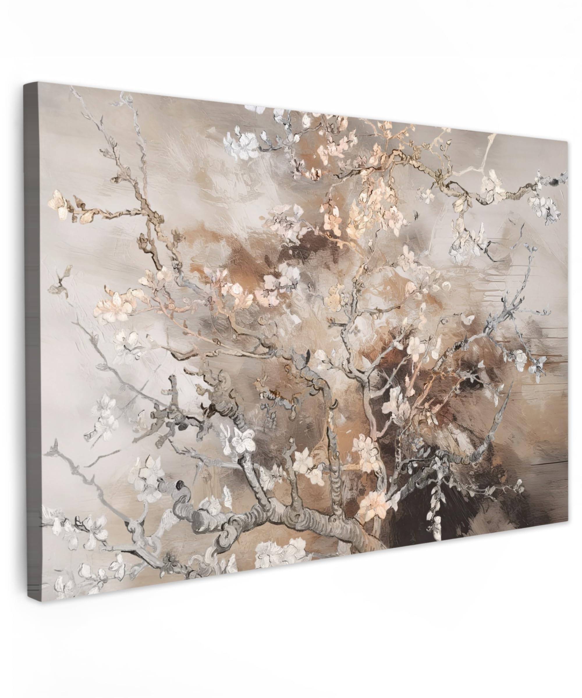Amazon.de: MuchoWow© Bild auf Leinwand Groß 120x80 cm XXL Schlafzimmer ...