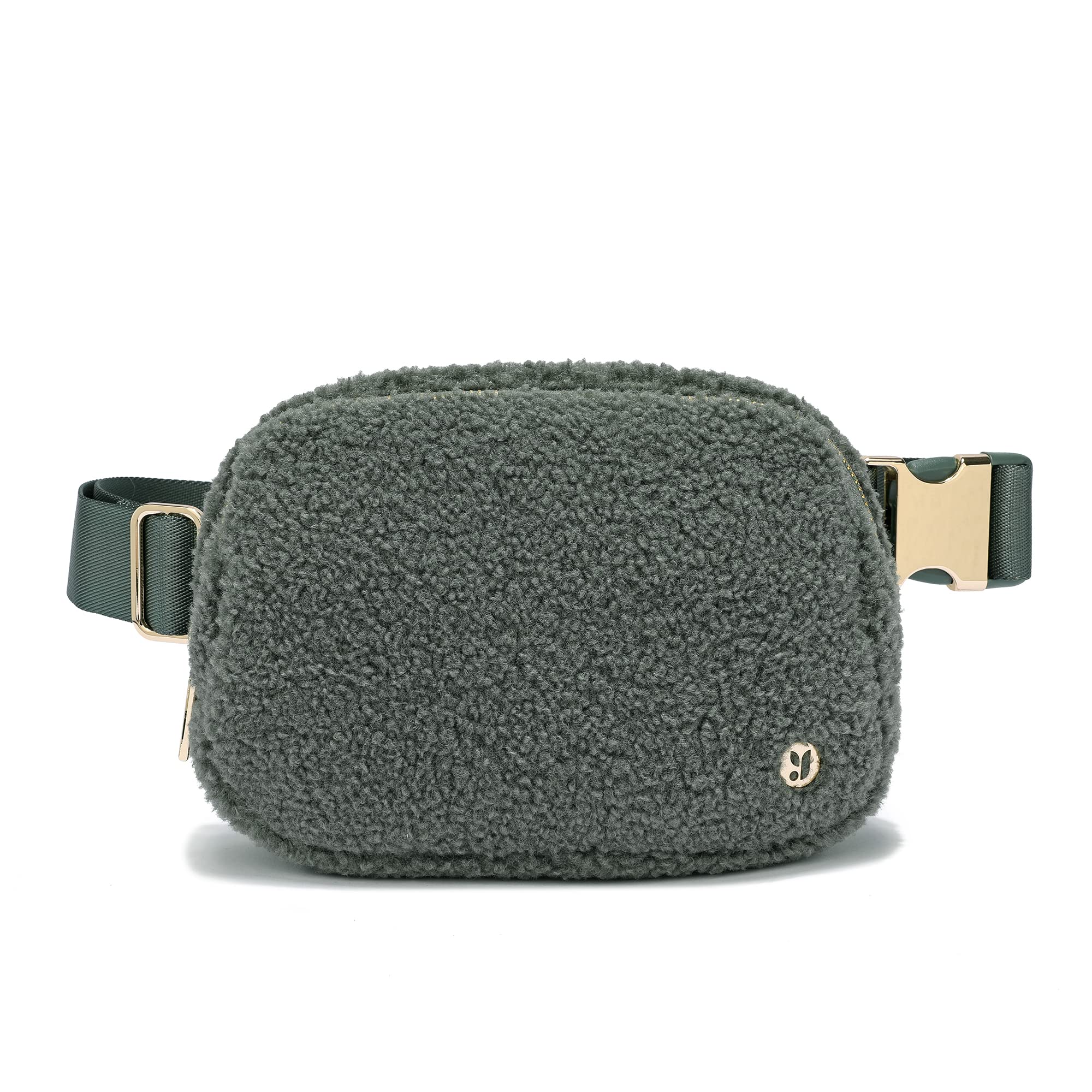 Amazon.com | FODOKO Sherpa Belt Bag, Fleece Crossbody Bag Fanny Pack ...